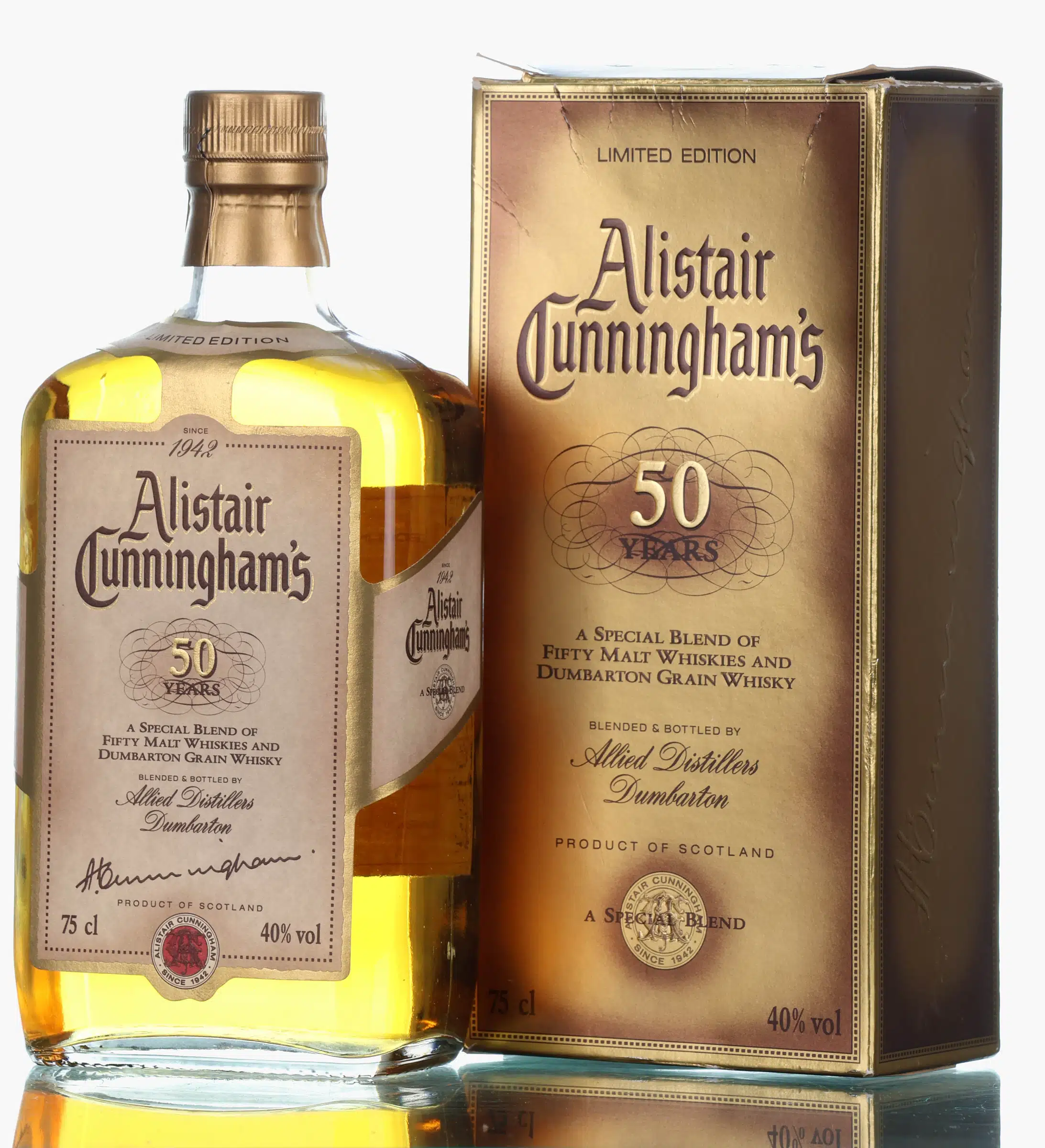 Alistair Cunningham's 50 Years Whisky | Just Whisky Auction