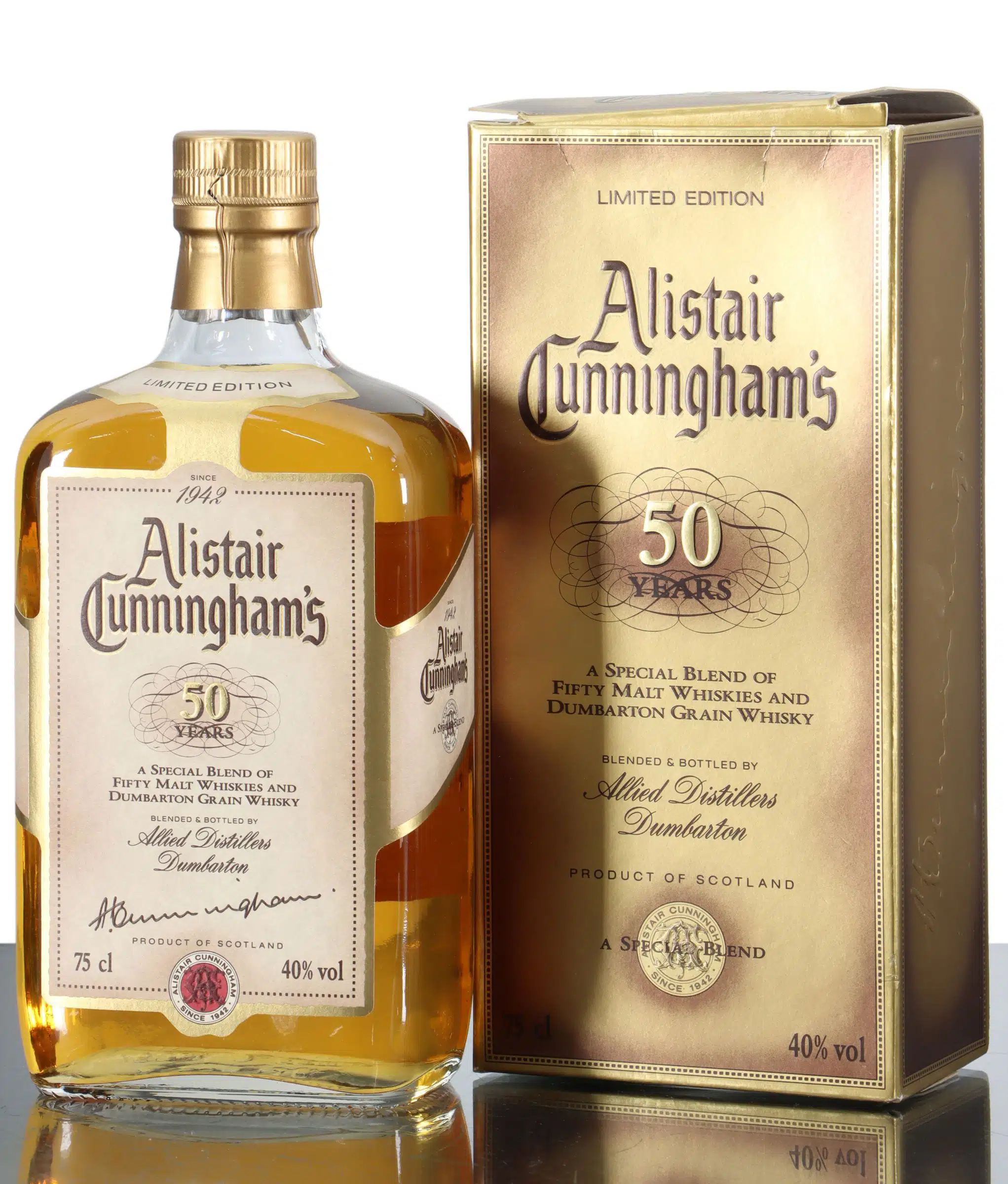 Alistair Cunningham's 50 Years Whisky | Just Whisky Auction