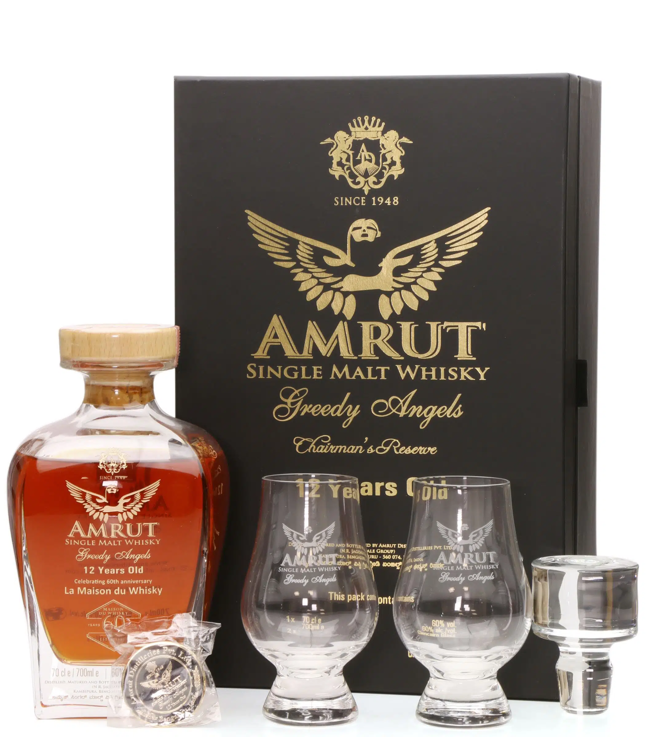 Amrut 12 Years Old Greedy Angels Whisky | Just Whisky Auction