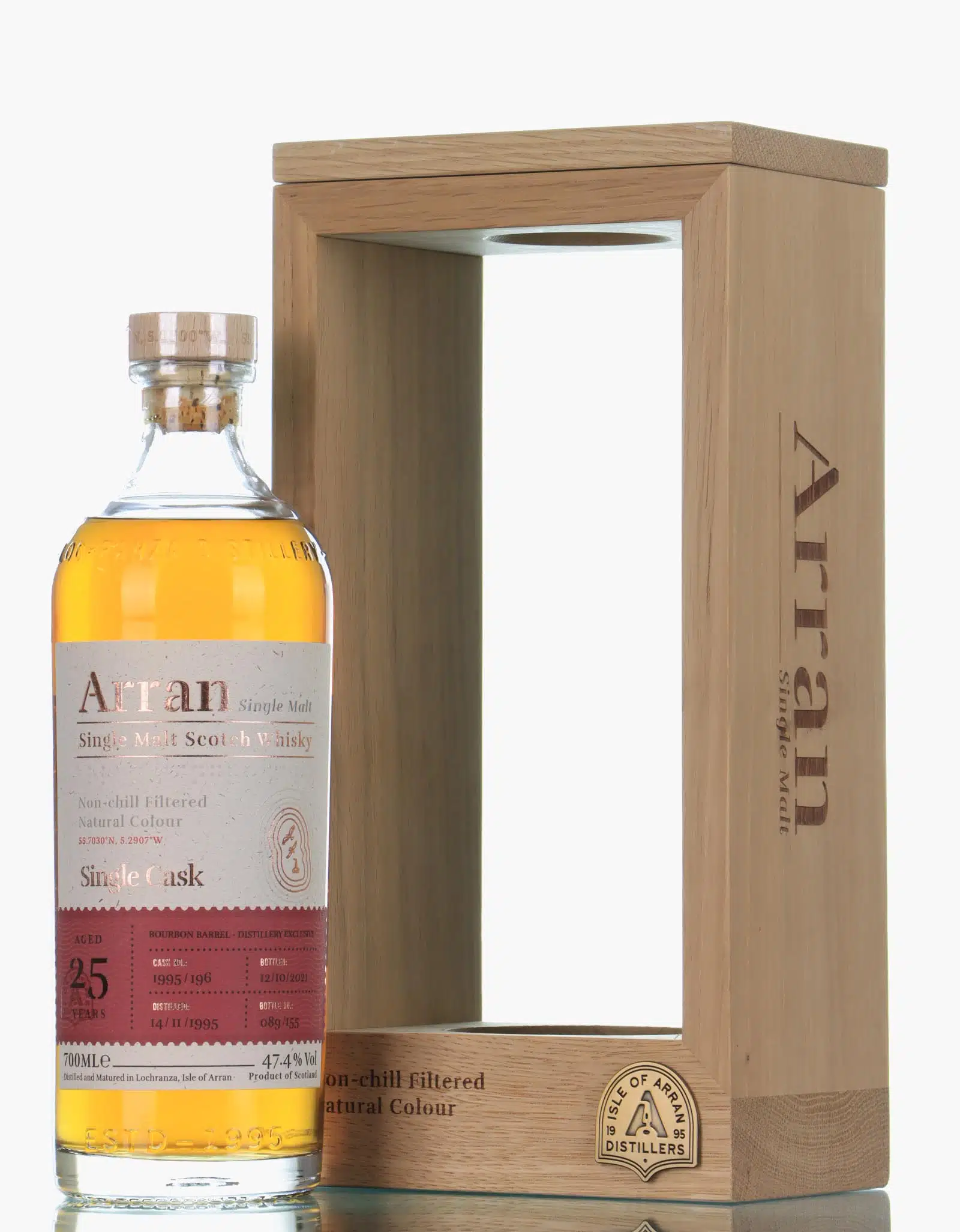 Arran 25 Years Old Single Cask 1995 Whisky | Just Whisky Auction