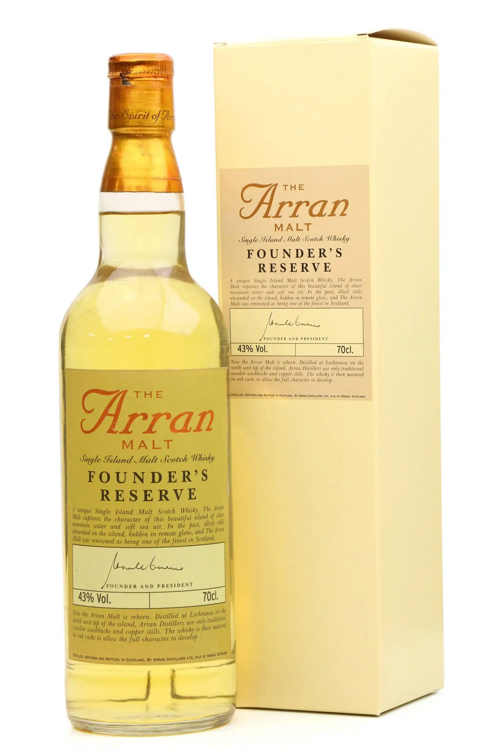 Arran Founder's Reserve Whisky | Just Whisky Auction