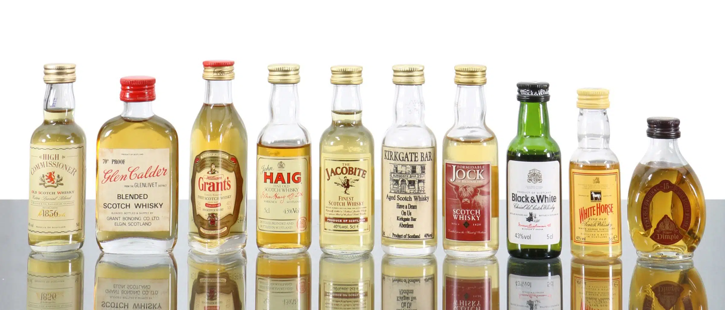 Assorted Blended Scotch Whisky Miniatures Whisky | Just Whisky Auction