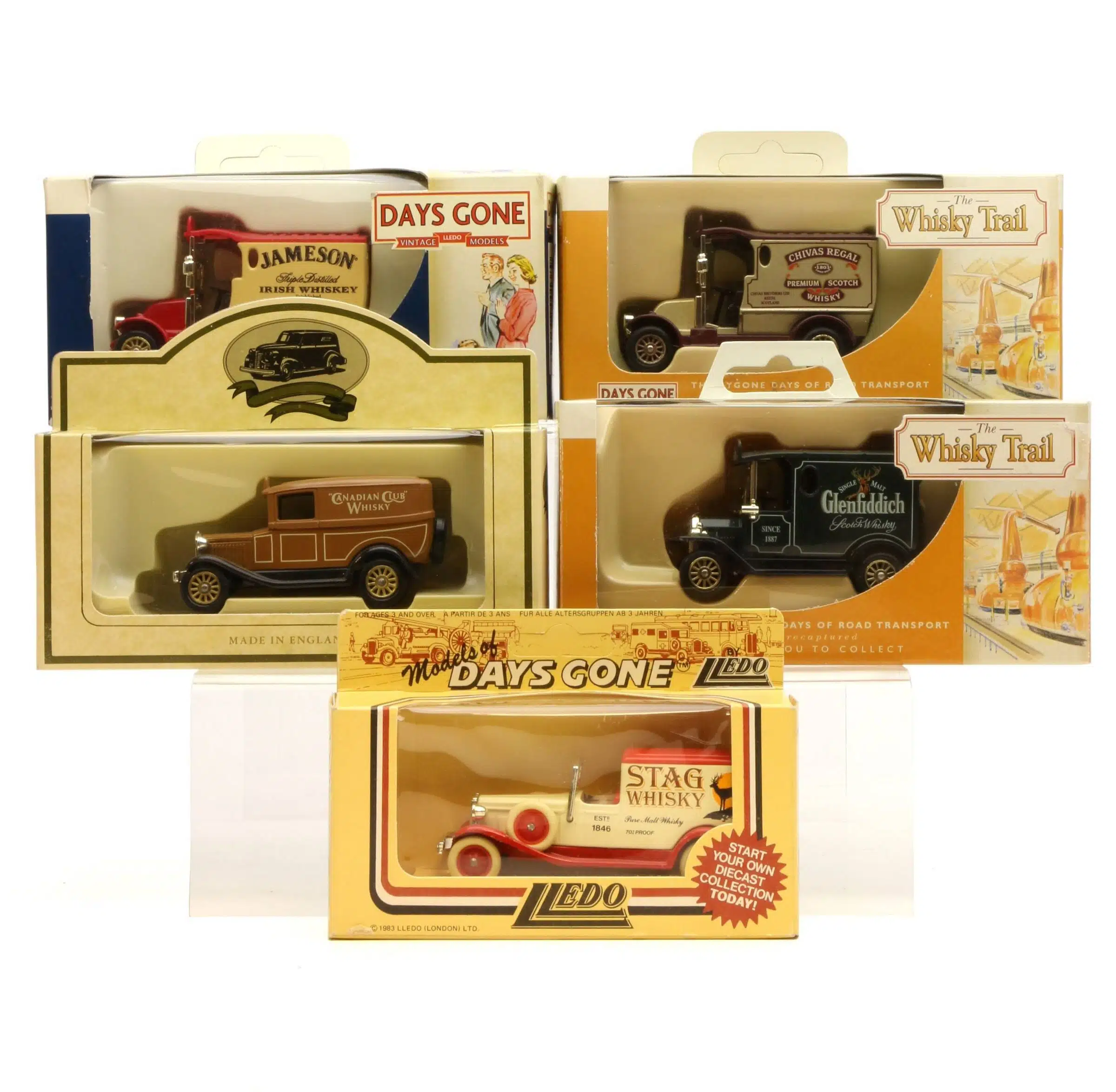 Assorted Miniature Transport Vintage Models Whisky | Just Whisky Auction