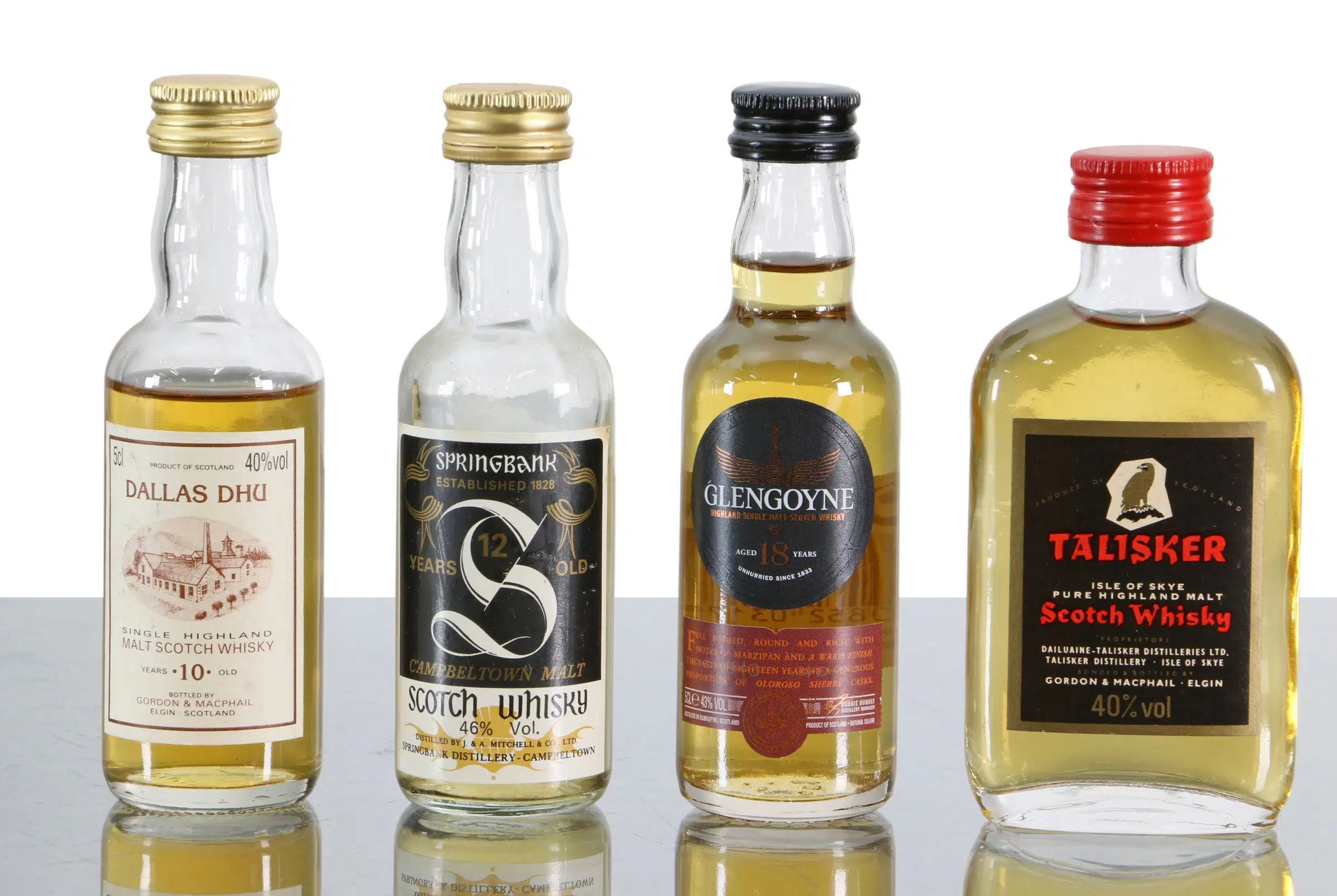 Assorted Single Malt Miniatures x4 Whisky | Just Whisky Auction