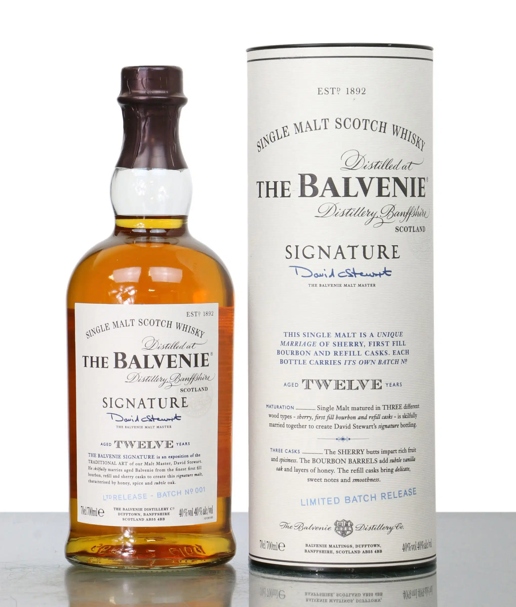 Balvenie 12 Years Old Whisky | Just Whisky Auction