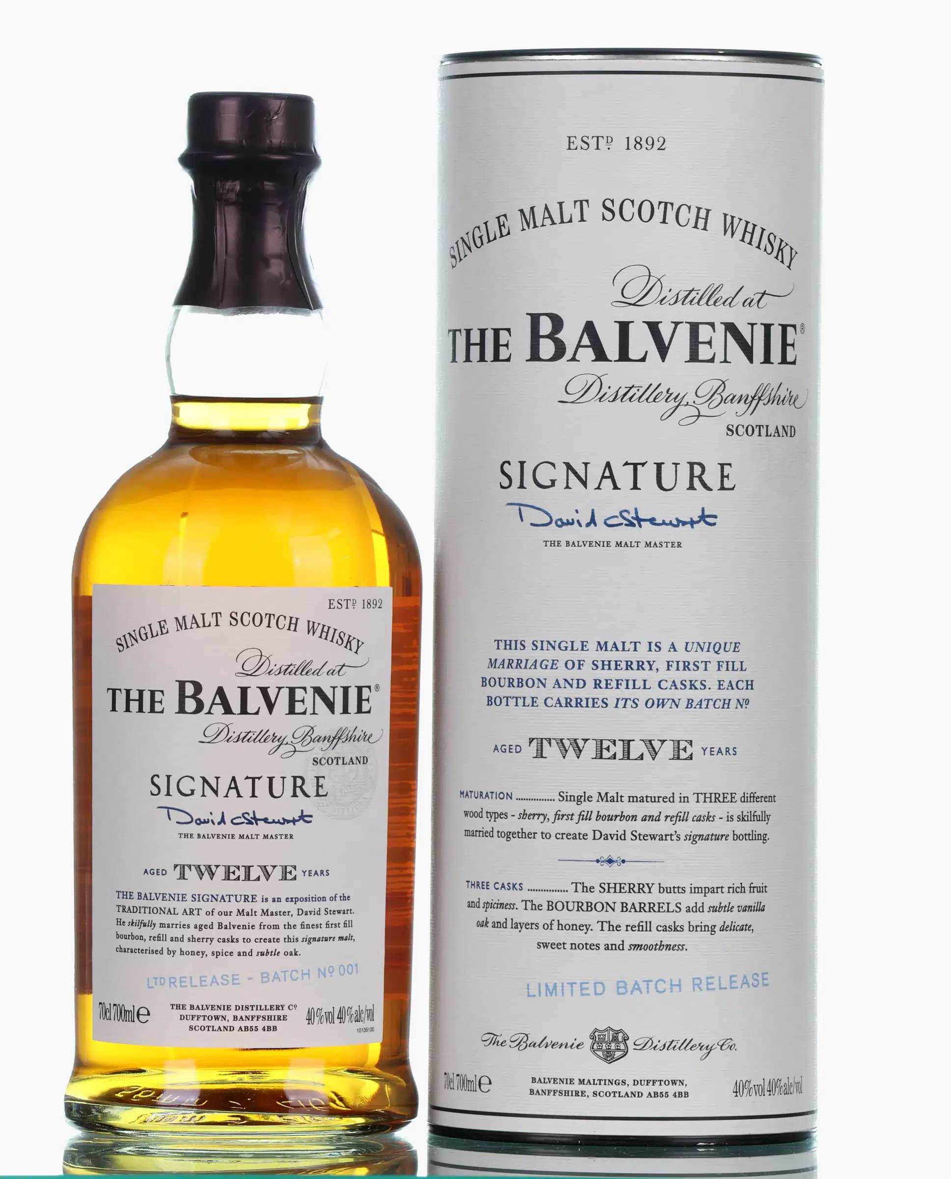 Balvenie 12 Years Old Whisky | Just Whisky Auction