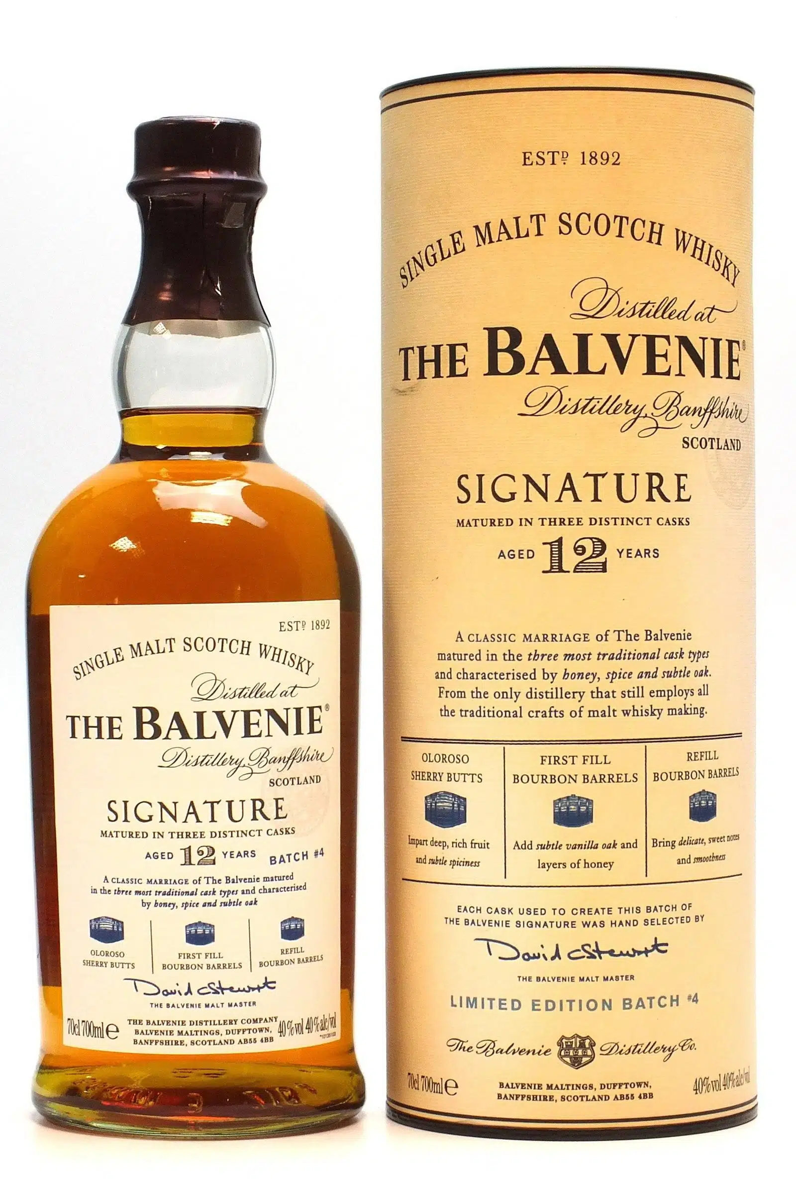 Balvenie 12 Years Old Whisky | Just Whisky Auction