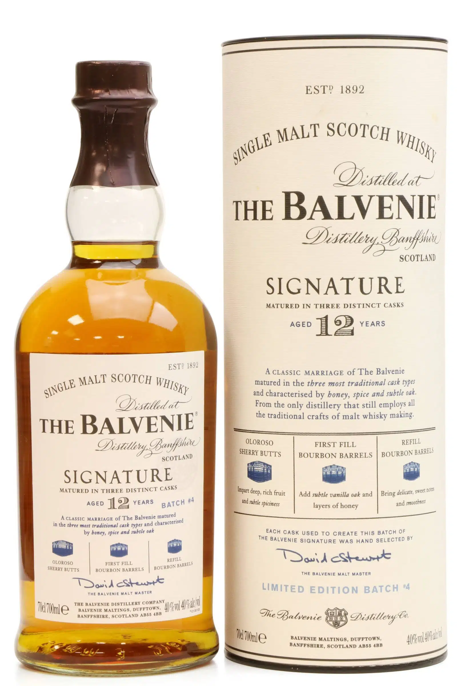 Balvenie 12 Years Old Whisky | Just Whisky Auction