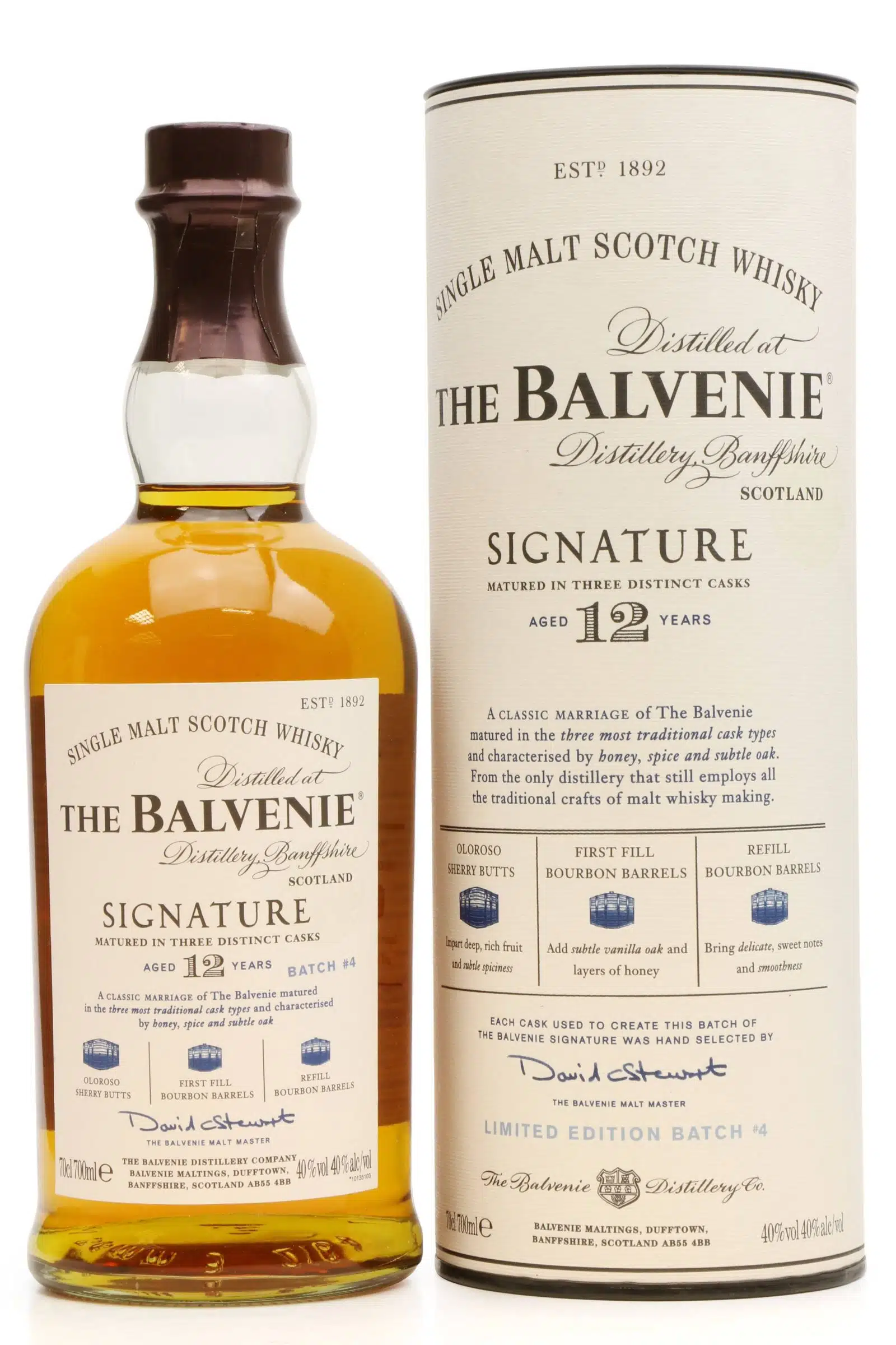 Balvenie 12 Years Old Whisky | Just Whisky Auction