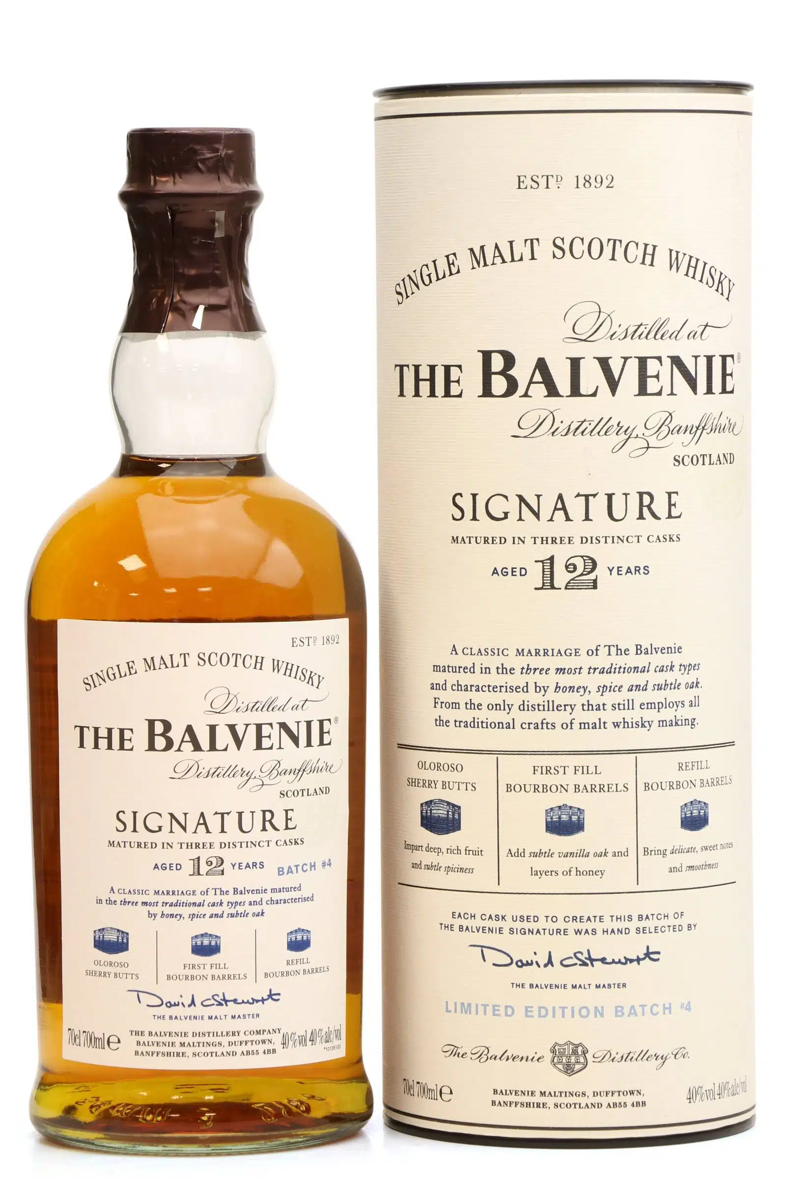 Balvenie 12 Years Old Whisky | Just Whisky Auction