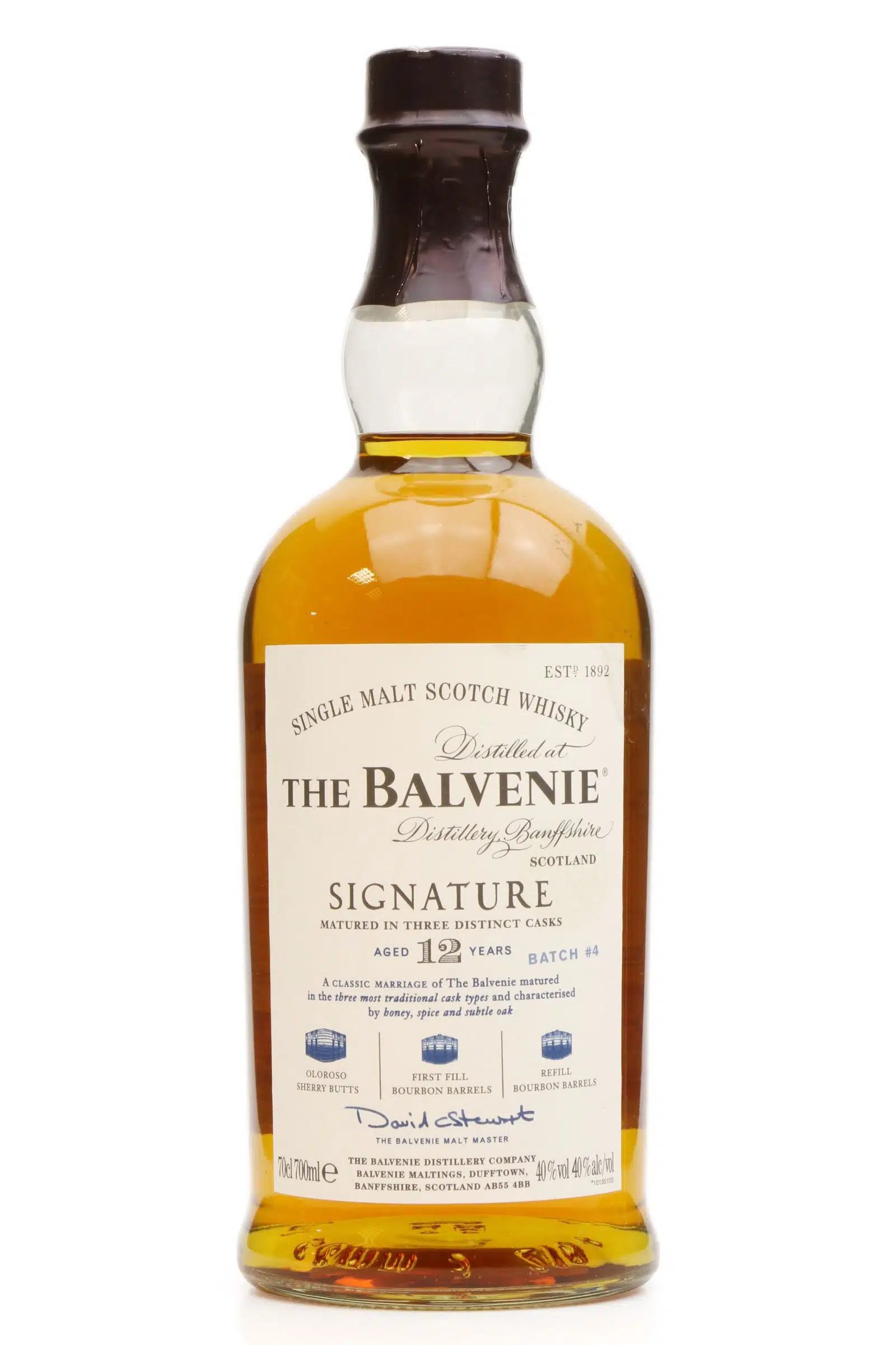 Balvenie 12 Years Old Whisky | Just Whisky Auction