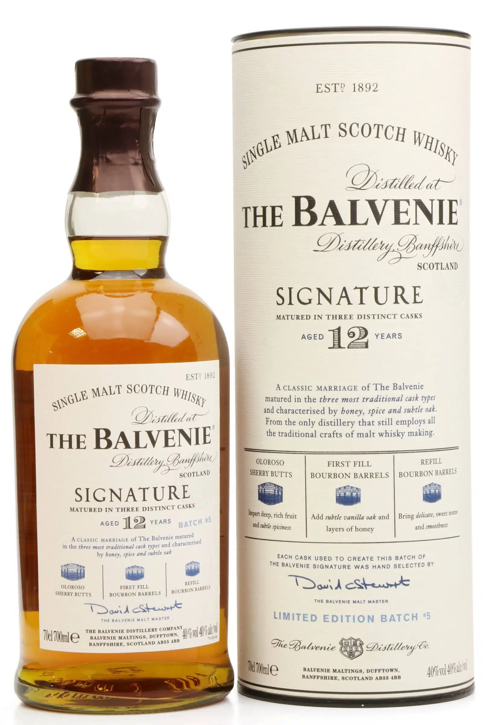 Balvenie 12 Years Old Whisky | Just Whisky Auction