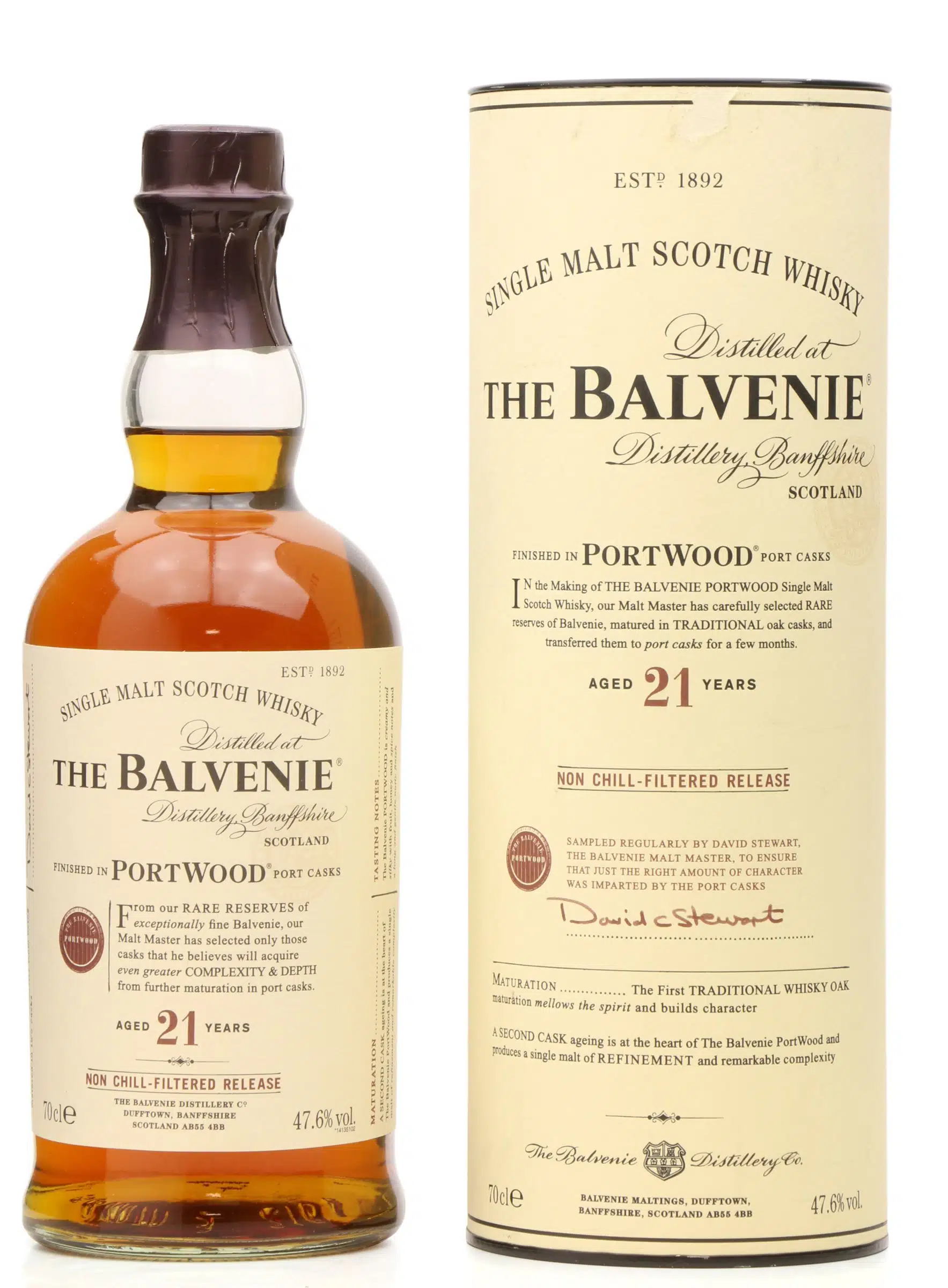Balvenie 21 Years Old Whisky | Just Whisky Auction