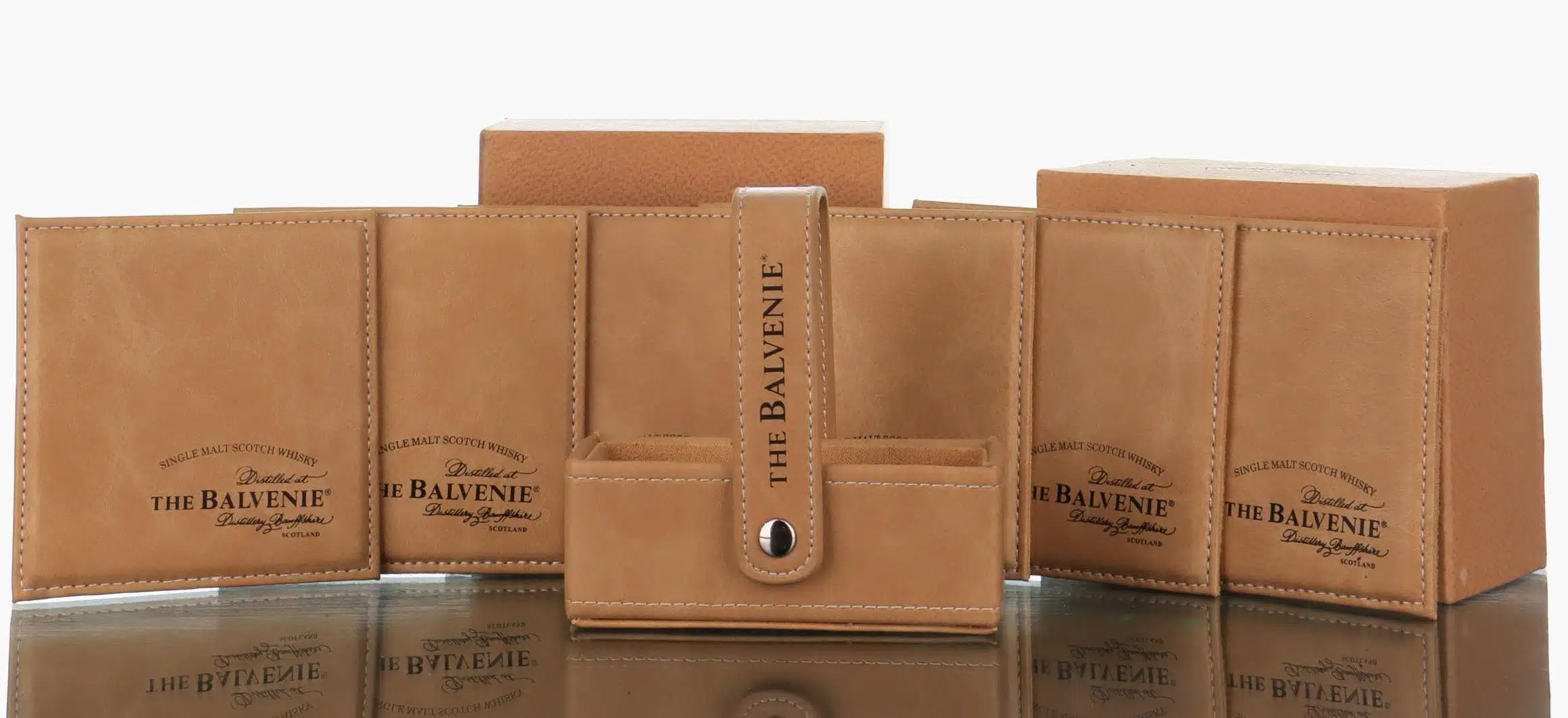Balvenie Leather Coasters x6 Whisky | Just Whisky Auction