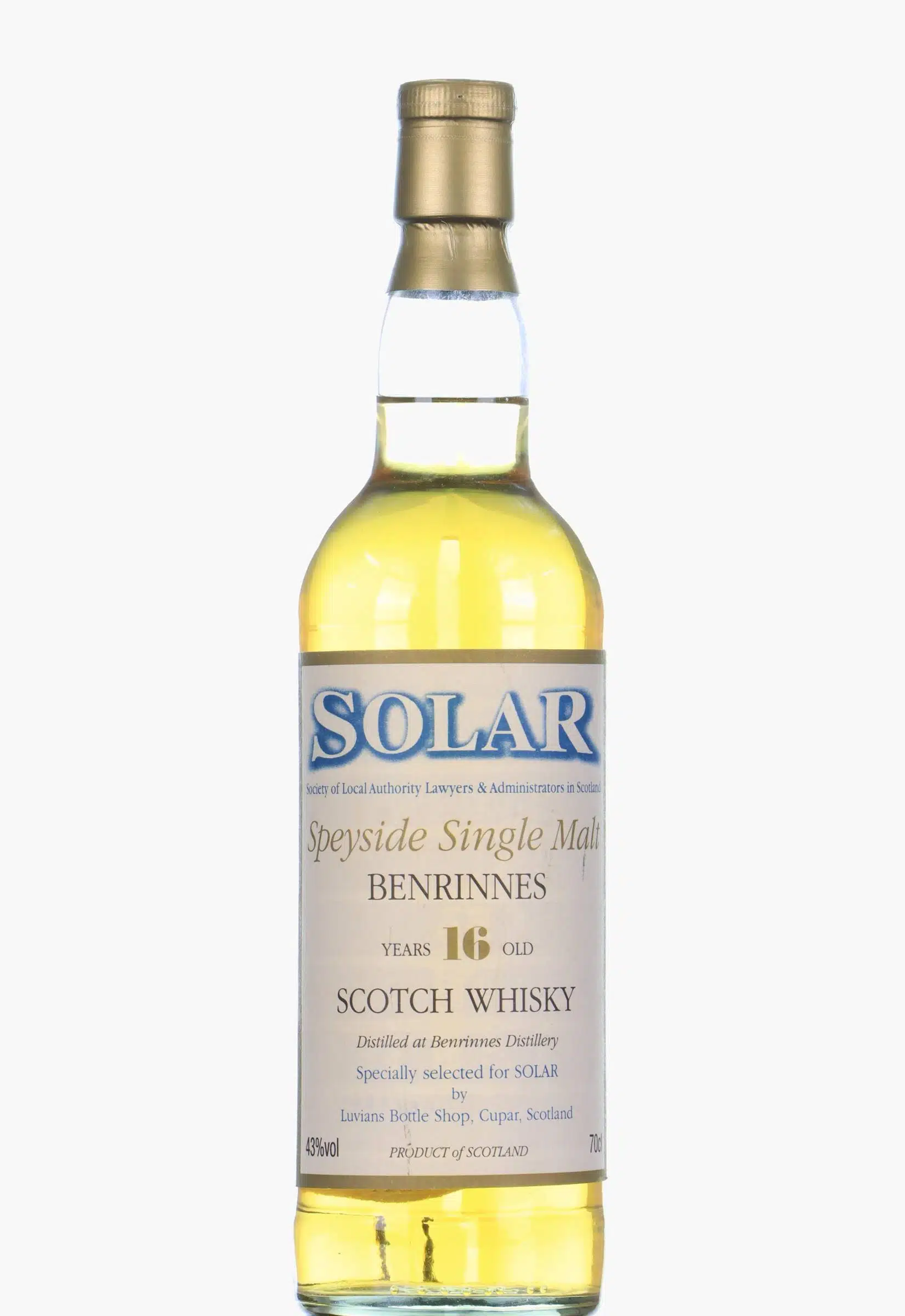 Benrinnes 16 Years Old Whisky | Just Whisky Auction