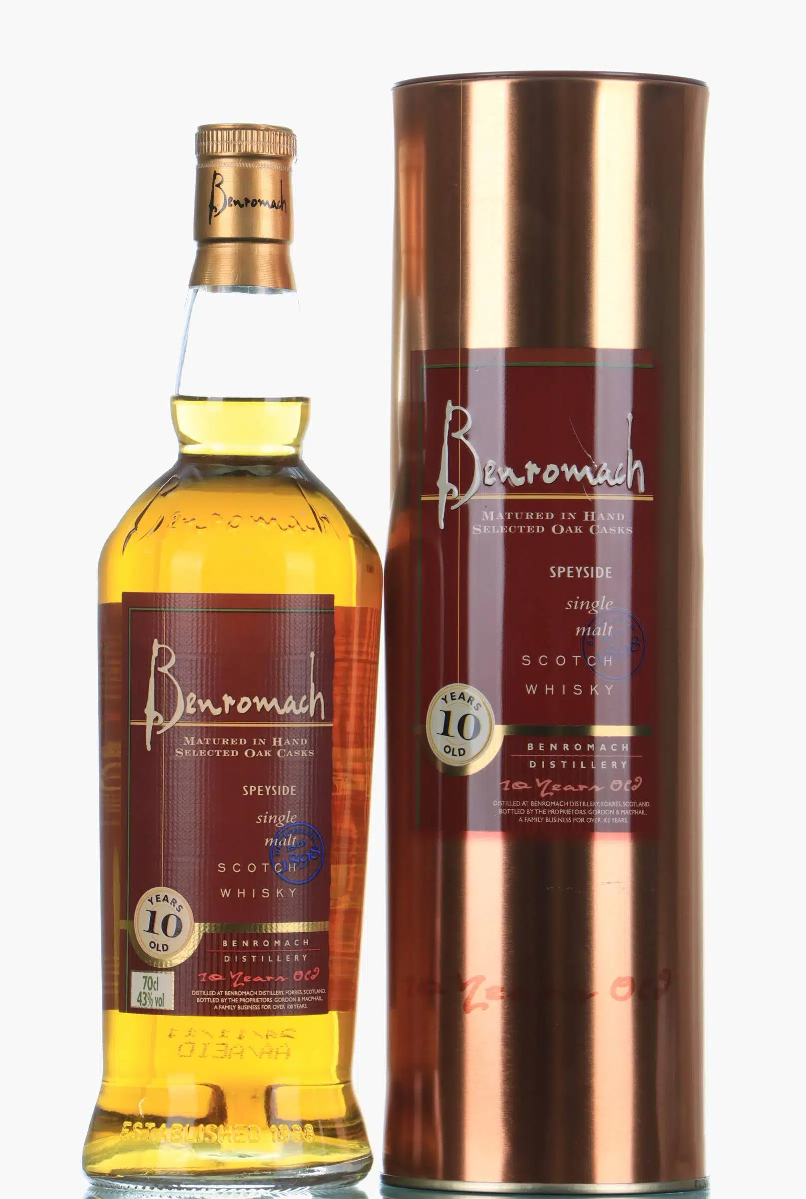 Benromach 10 Years Old Whisky | Just Whisky Auction