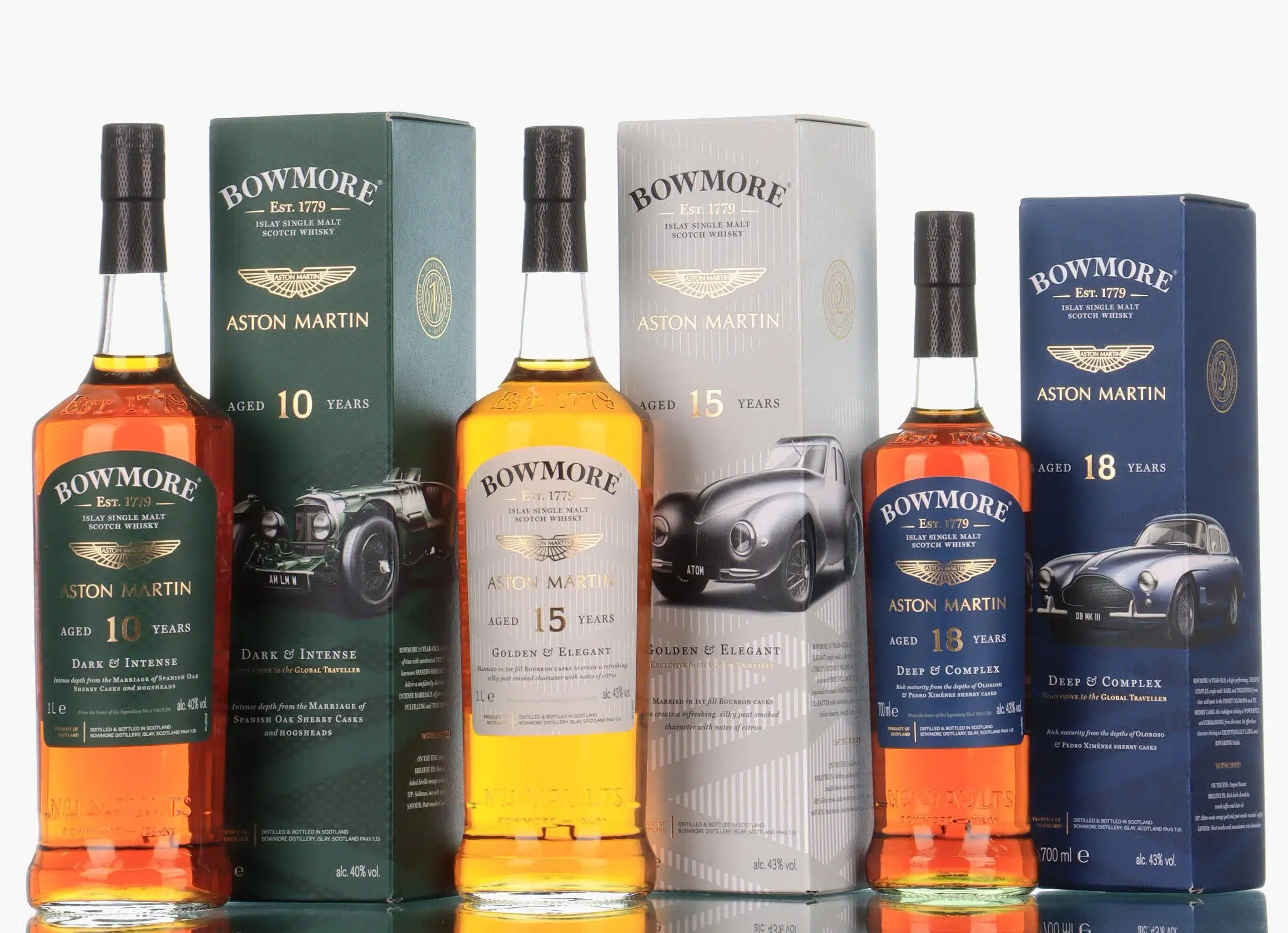 Bowmore 10, 15 & 18 Years Old Whisky | Just Whisky Auction