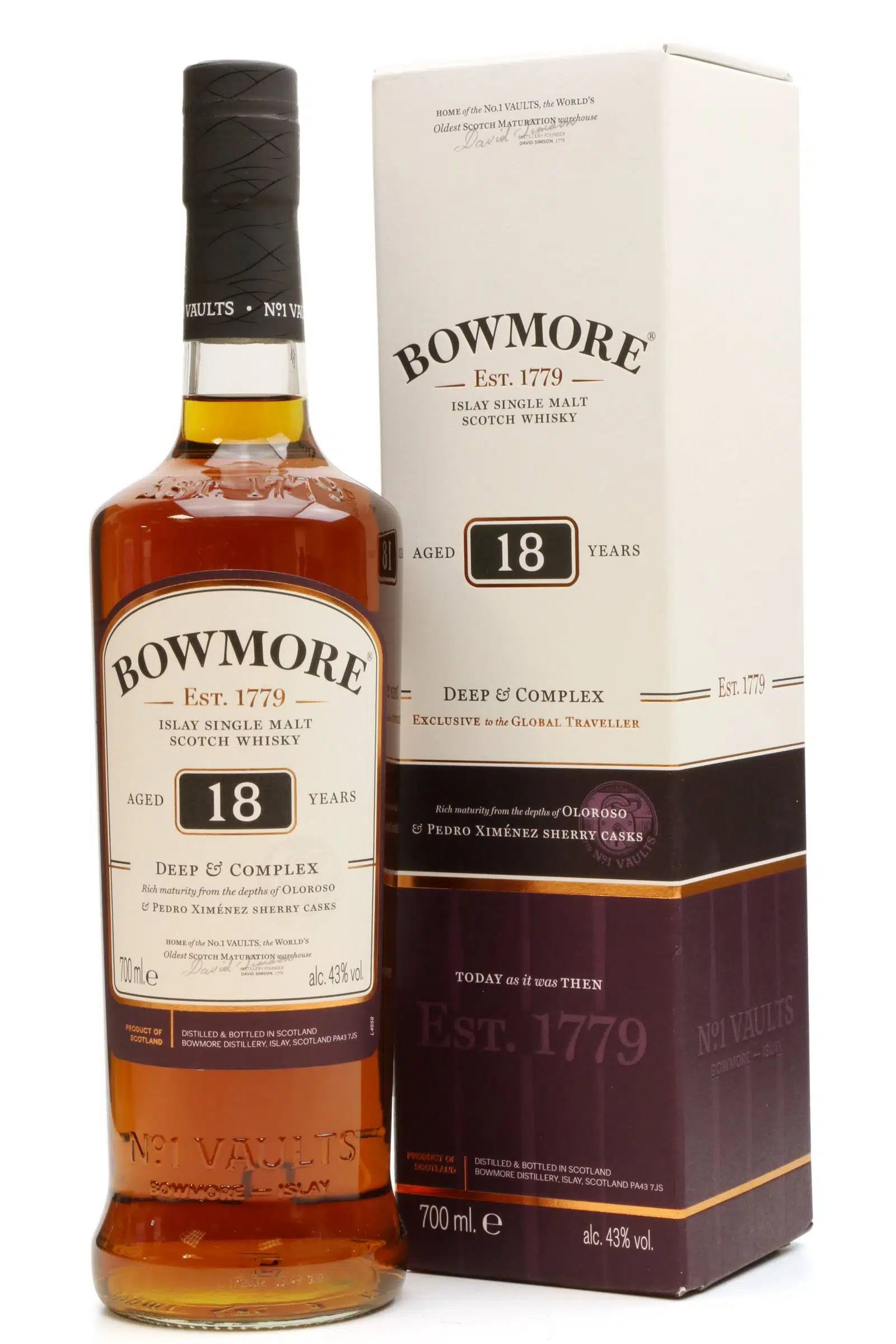 Bowmore 18 Years Old Whisky | Just Whisky Auction
