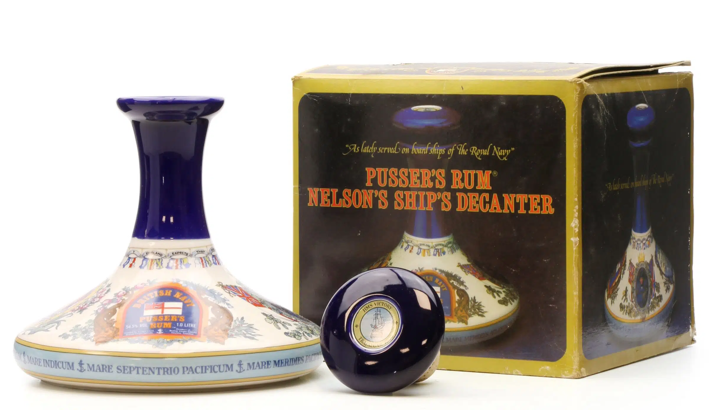 British Navy Pusser's Rum Whisky | Just Whisky Auction