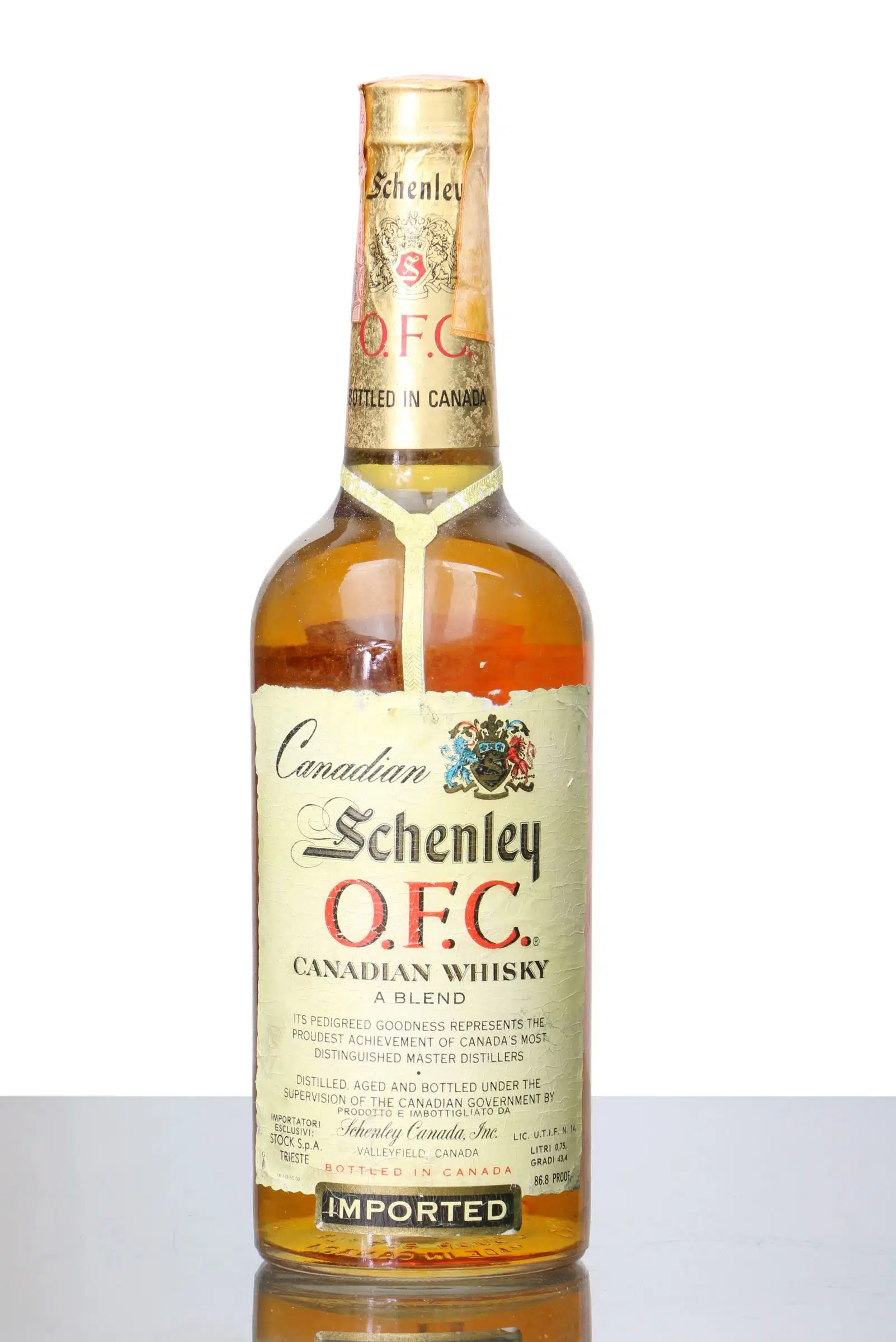 Canadian Schenley 8 Years Old 1972 Whisky | Just Whisky Auction