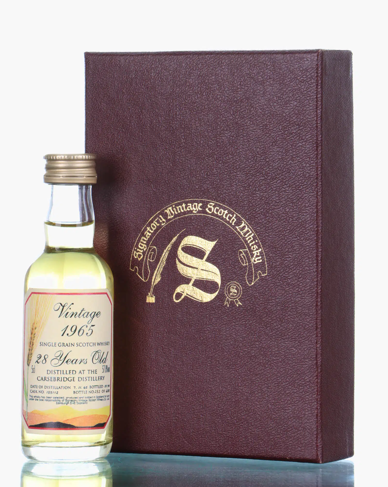 Carsebridge 28 Years Old 1965 Whisky | Just Whisky Auction