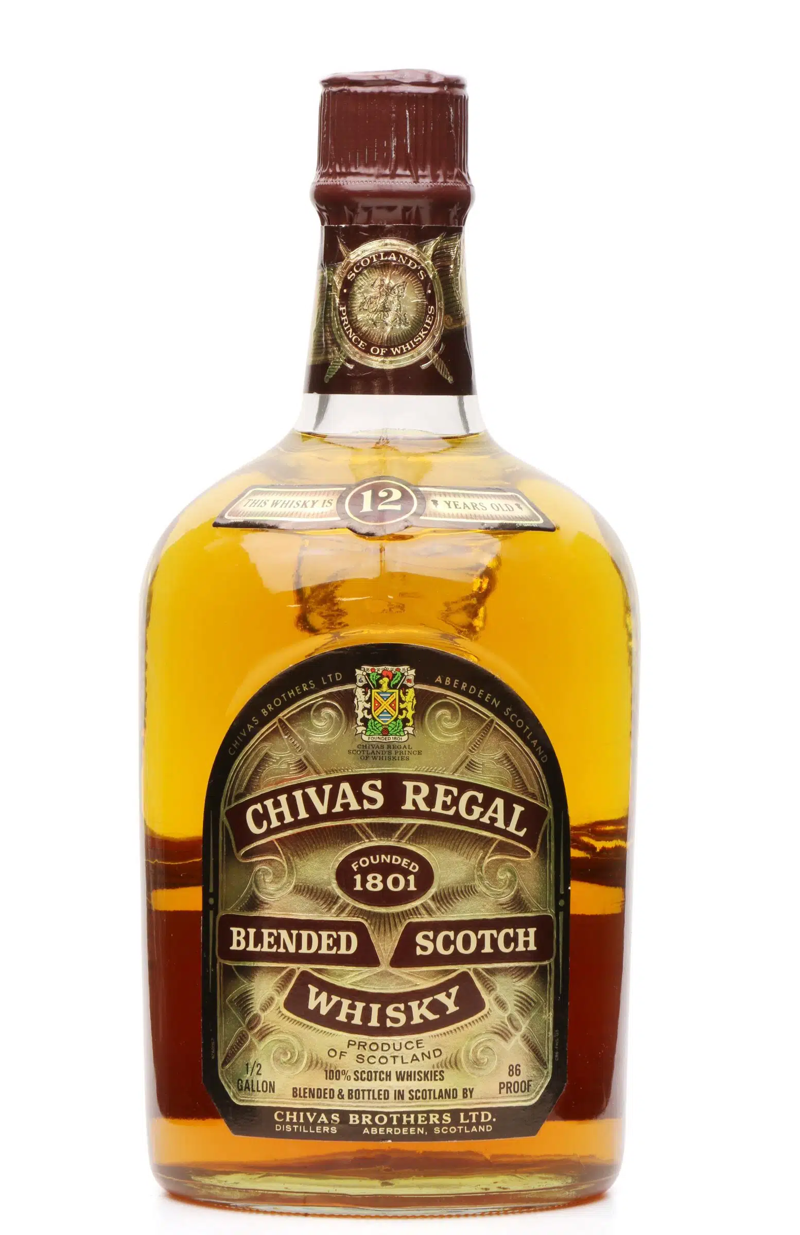 Chivas Regal 12 Years Old (1/2 Gallon) Whisky | Just Whisky Auction