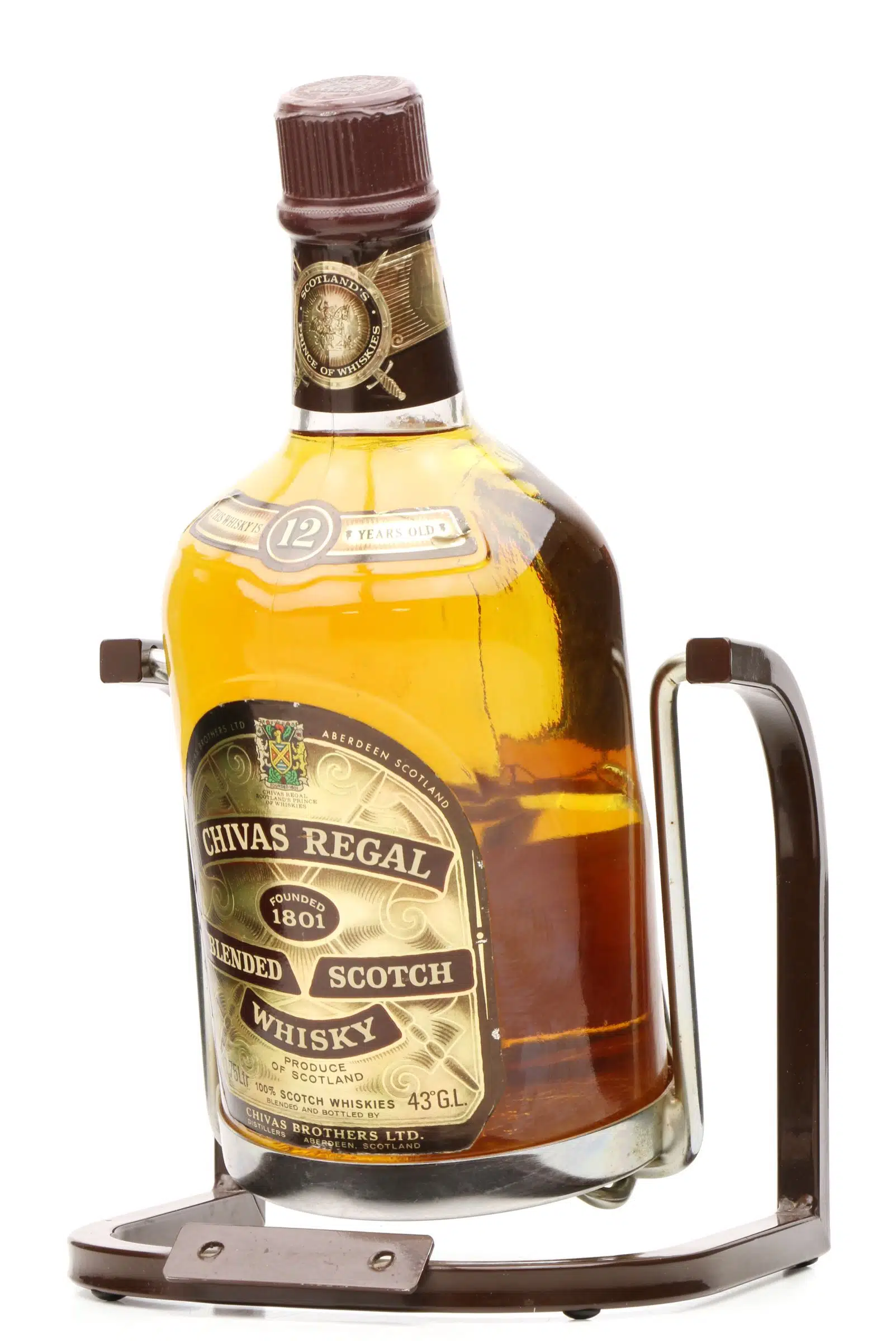 Chivas Regal 12 Years Old (1.75 Litre) & Pouring Cradle Whisky | Just ...