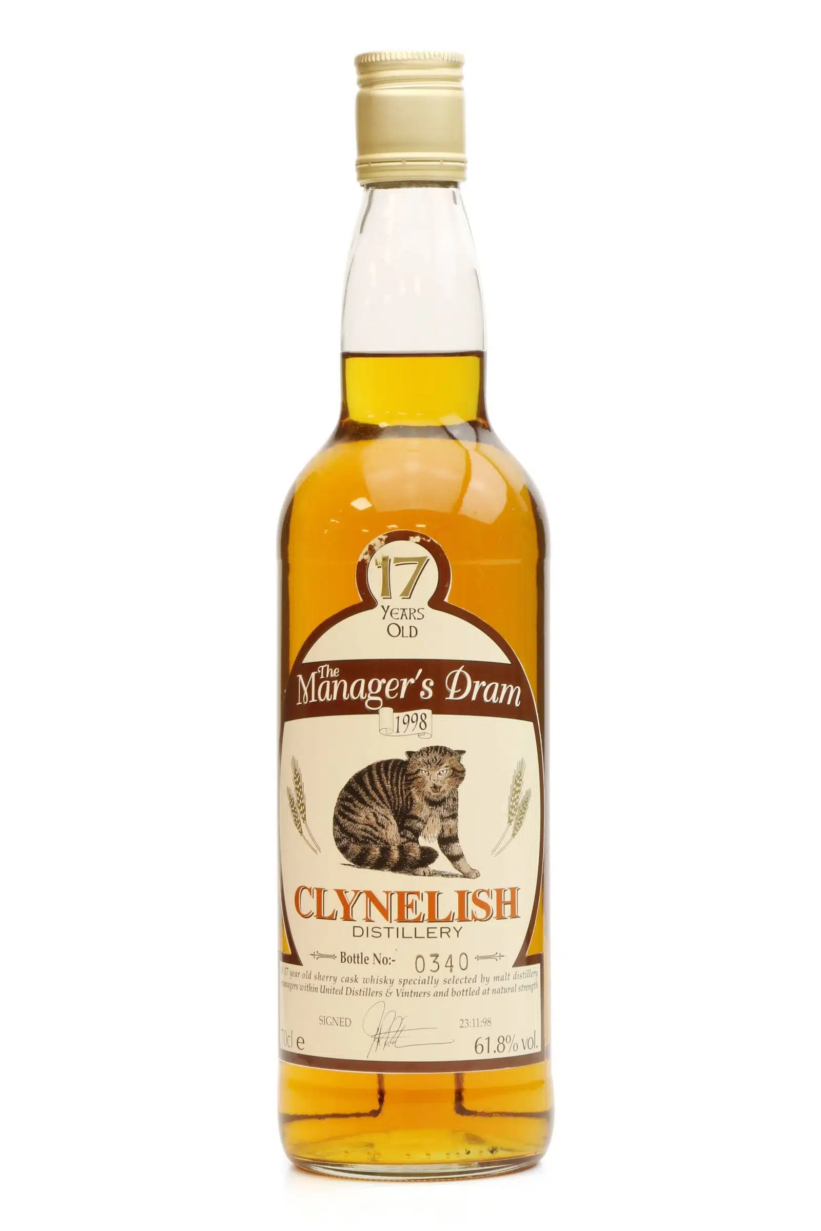 Clynelish 17 Years Old Whisky | Just Whisky Auction