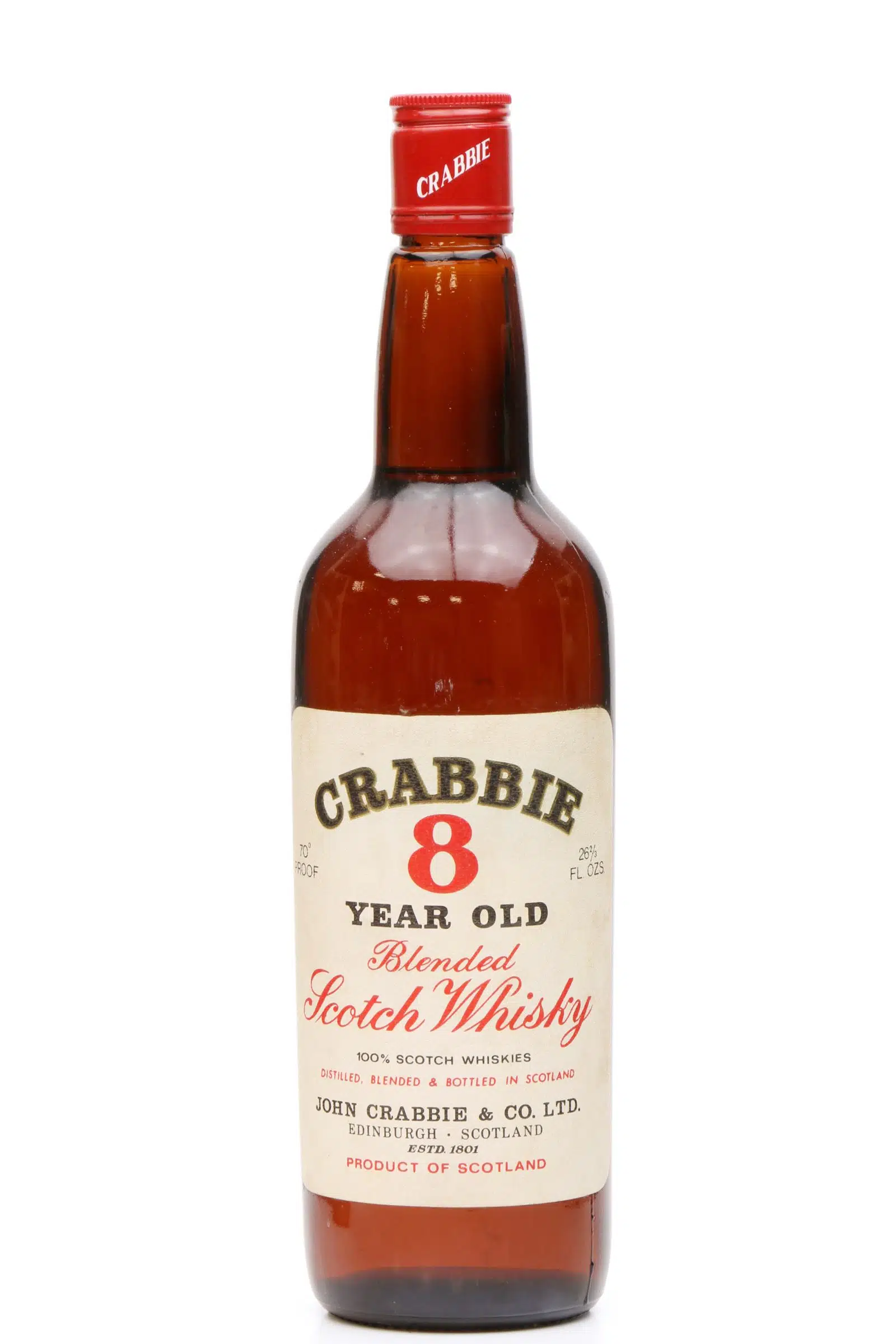 Crabbie 8 Years Old Whisky | Just Whisky Auction