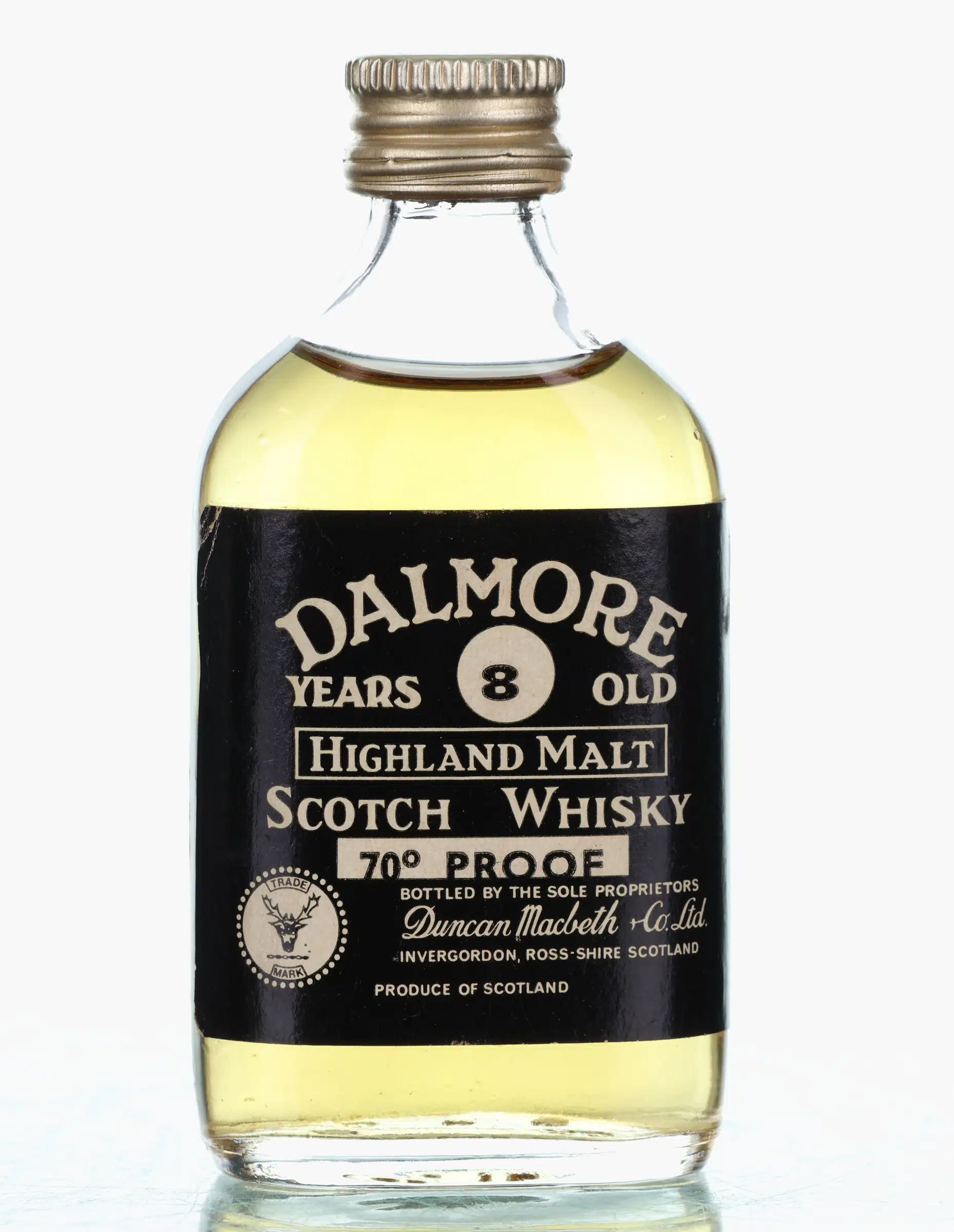Dalmore 8 Years Old Miniature Whisky | Just Whisky Auction
