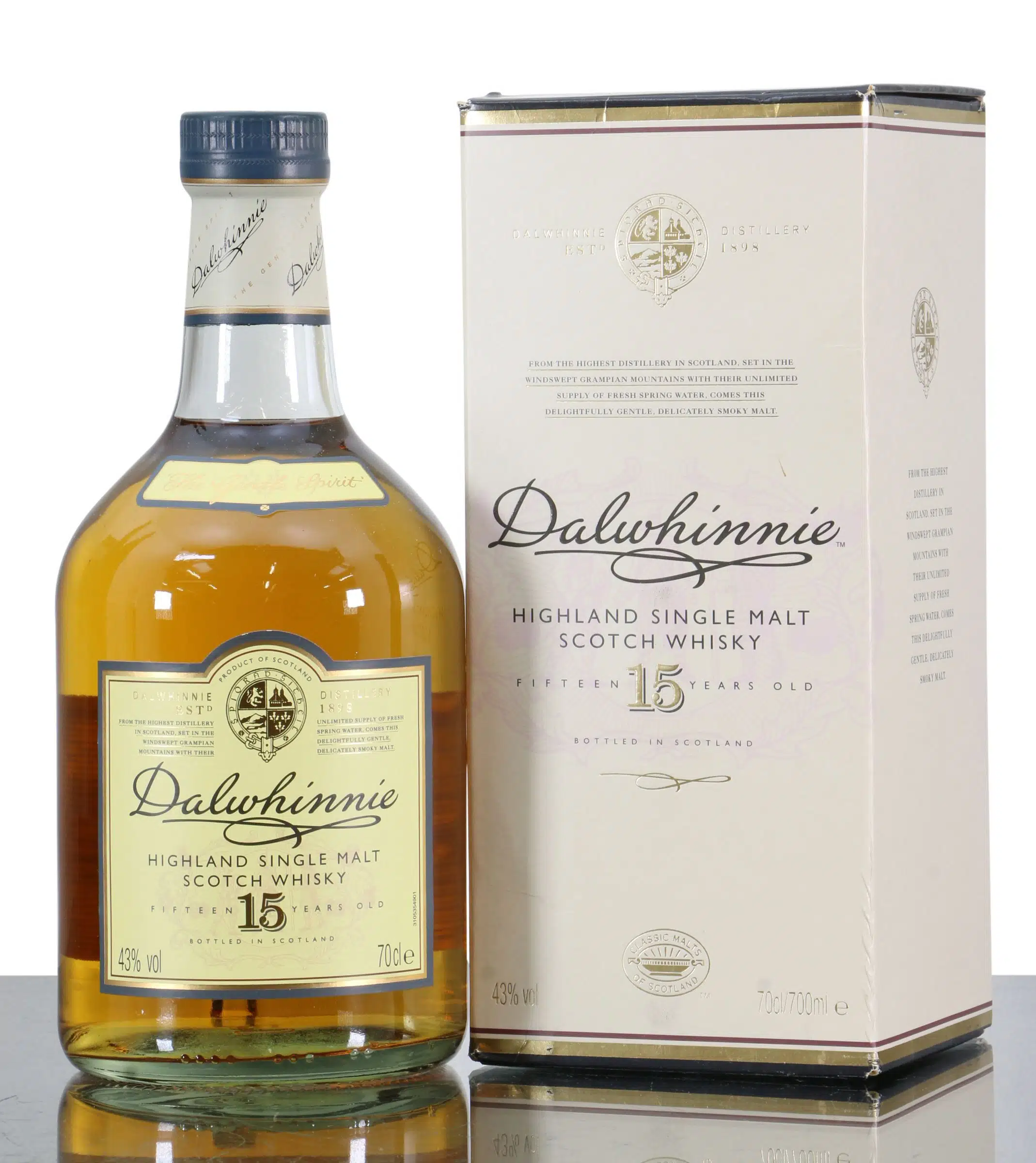 Dalwhinnie 15 Years Old Whisky | Just Whisky Auction