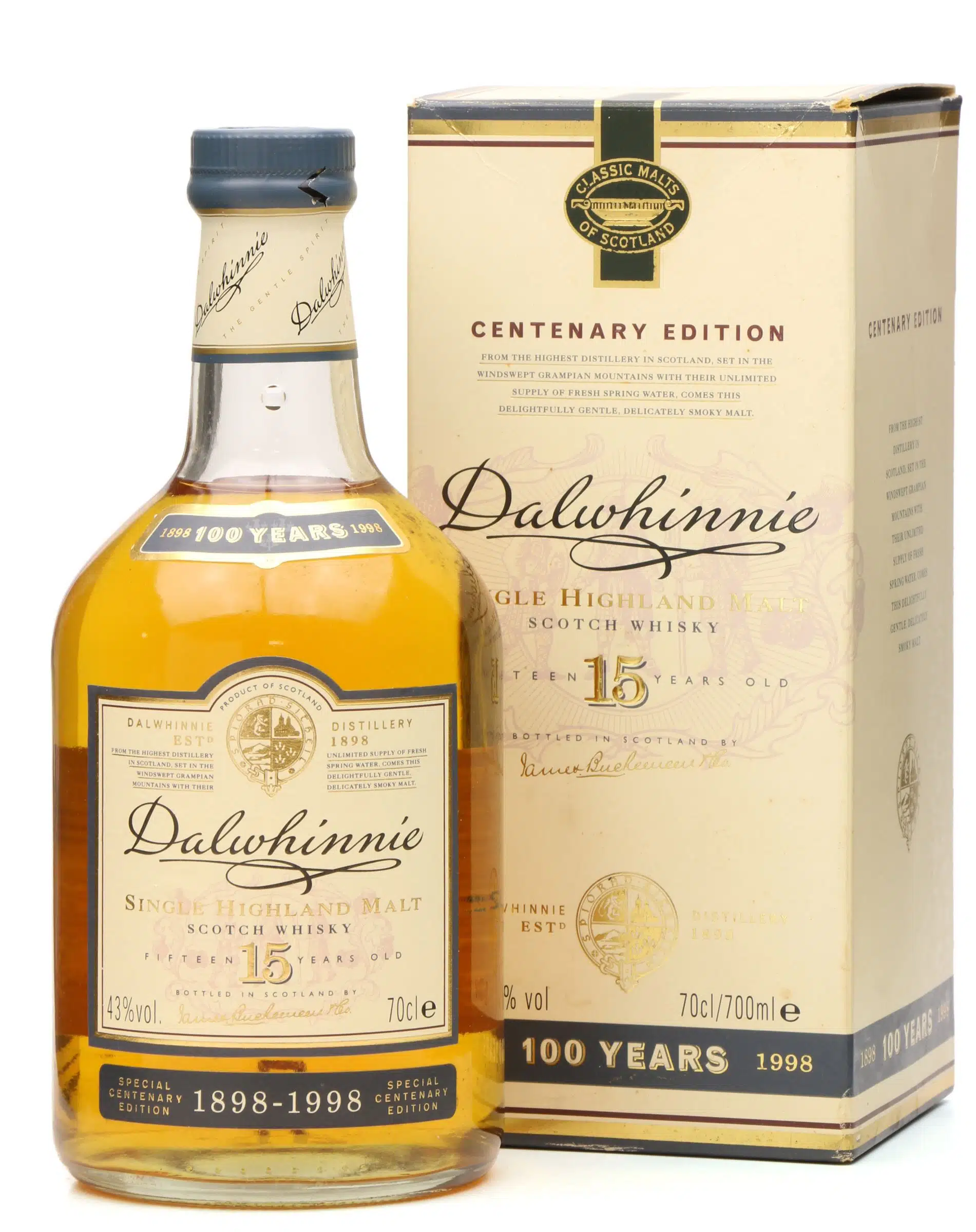 Dalwhinnie 15 Years Old Whisky | Just Whisky Auction