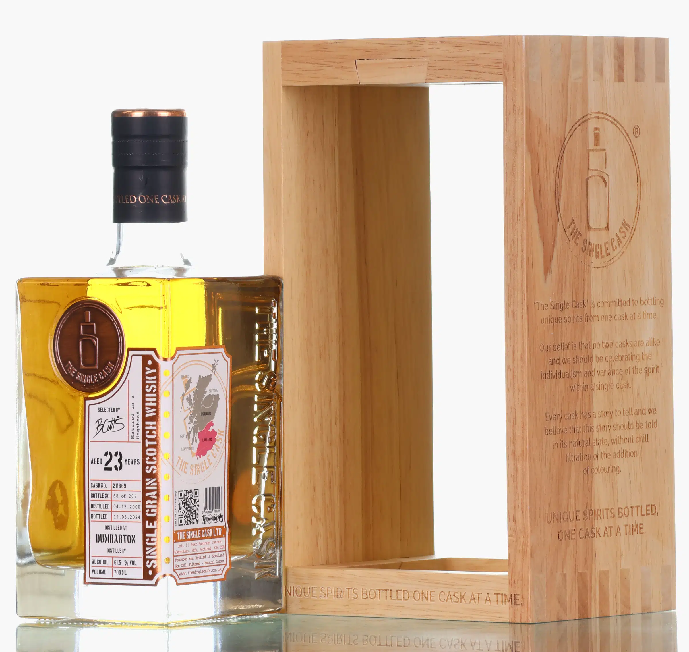 Dumbarton 23 Years Old 2000 Whisky | Just Whisky Auction