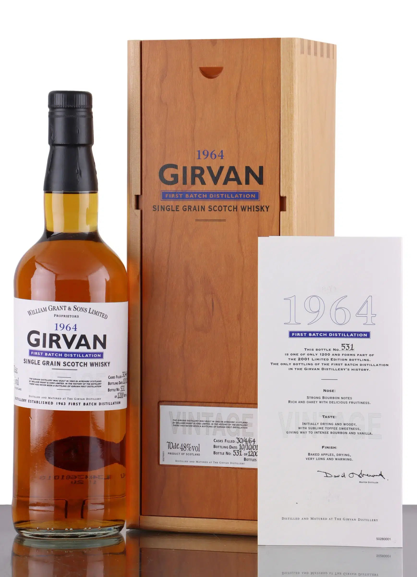 Girvan 1964 Whisky | Just Whisky Auction