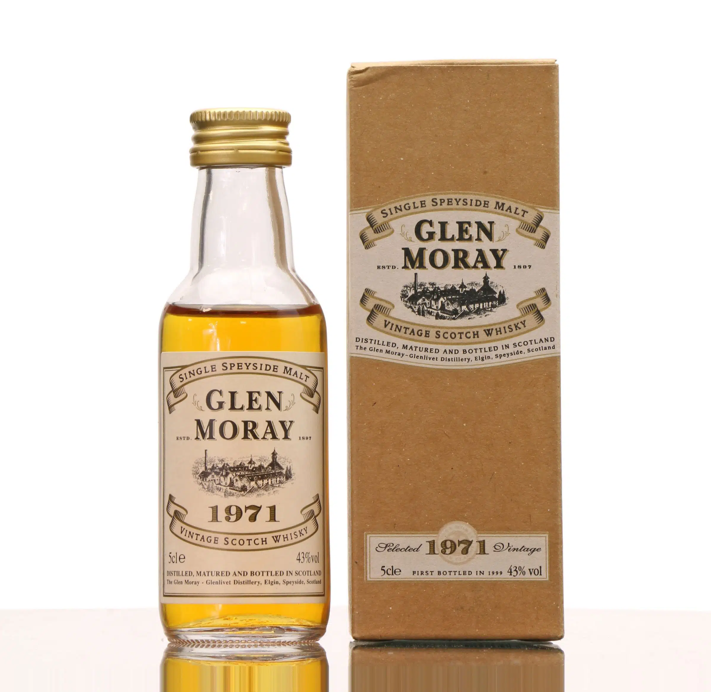 Glen Moray 1971 Miniature Whisky | Just Whisky Auction