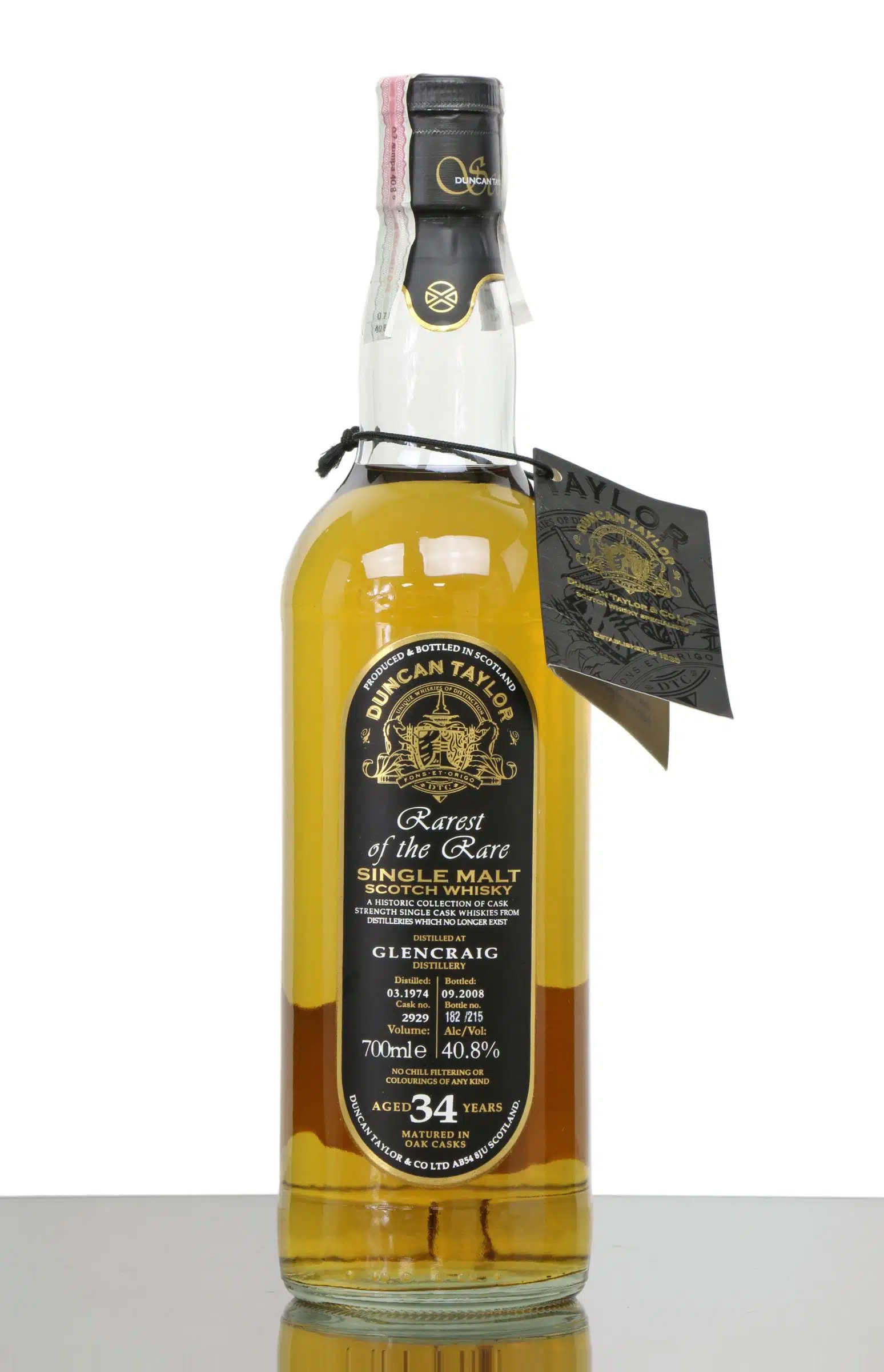 Glencraig 34 Years Old 1974 Whisky | Just Whisky Auction