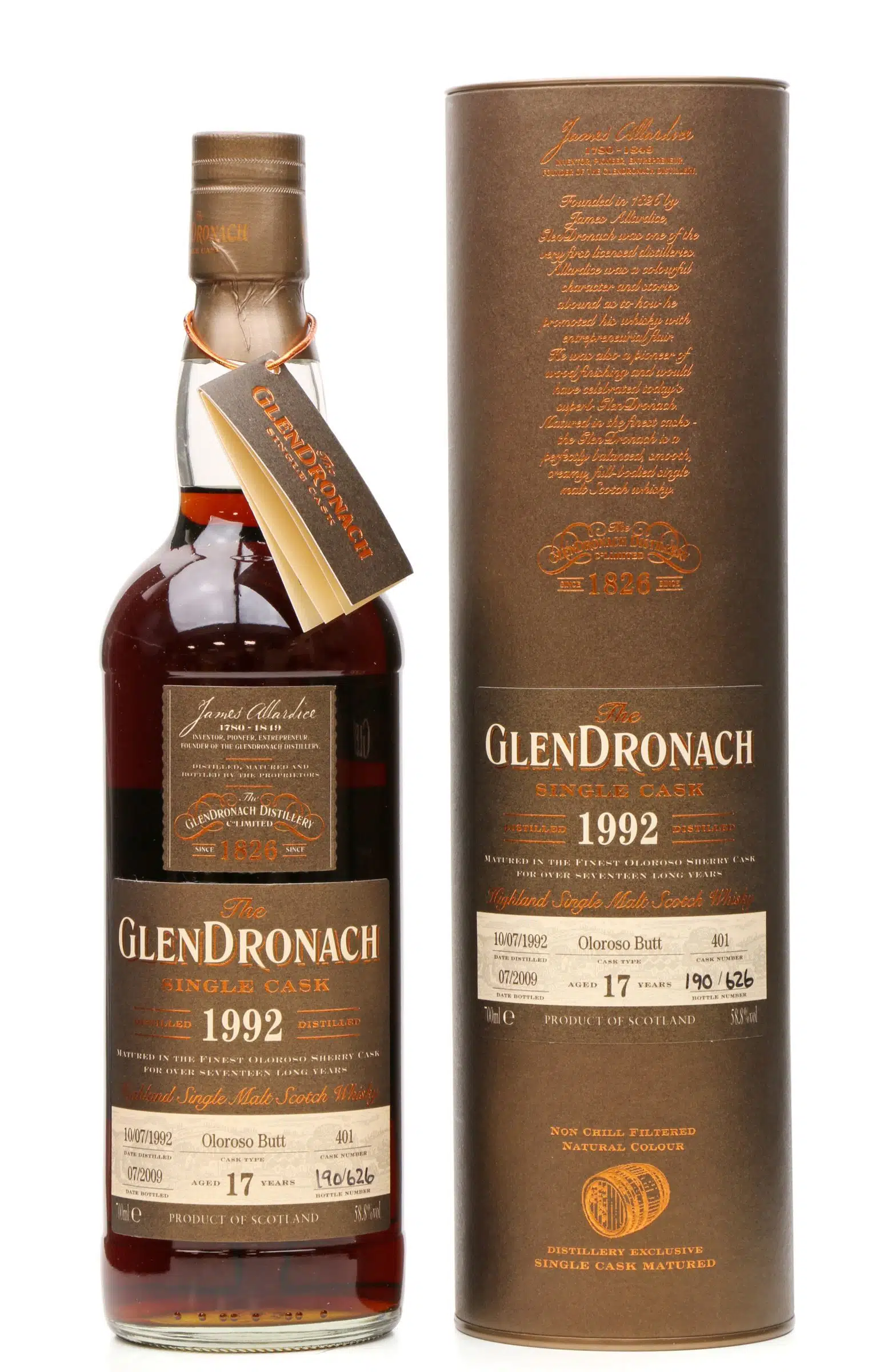 Glendronach 17 Years Old 1992 Whisky | Just Whisky Auction