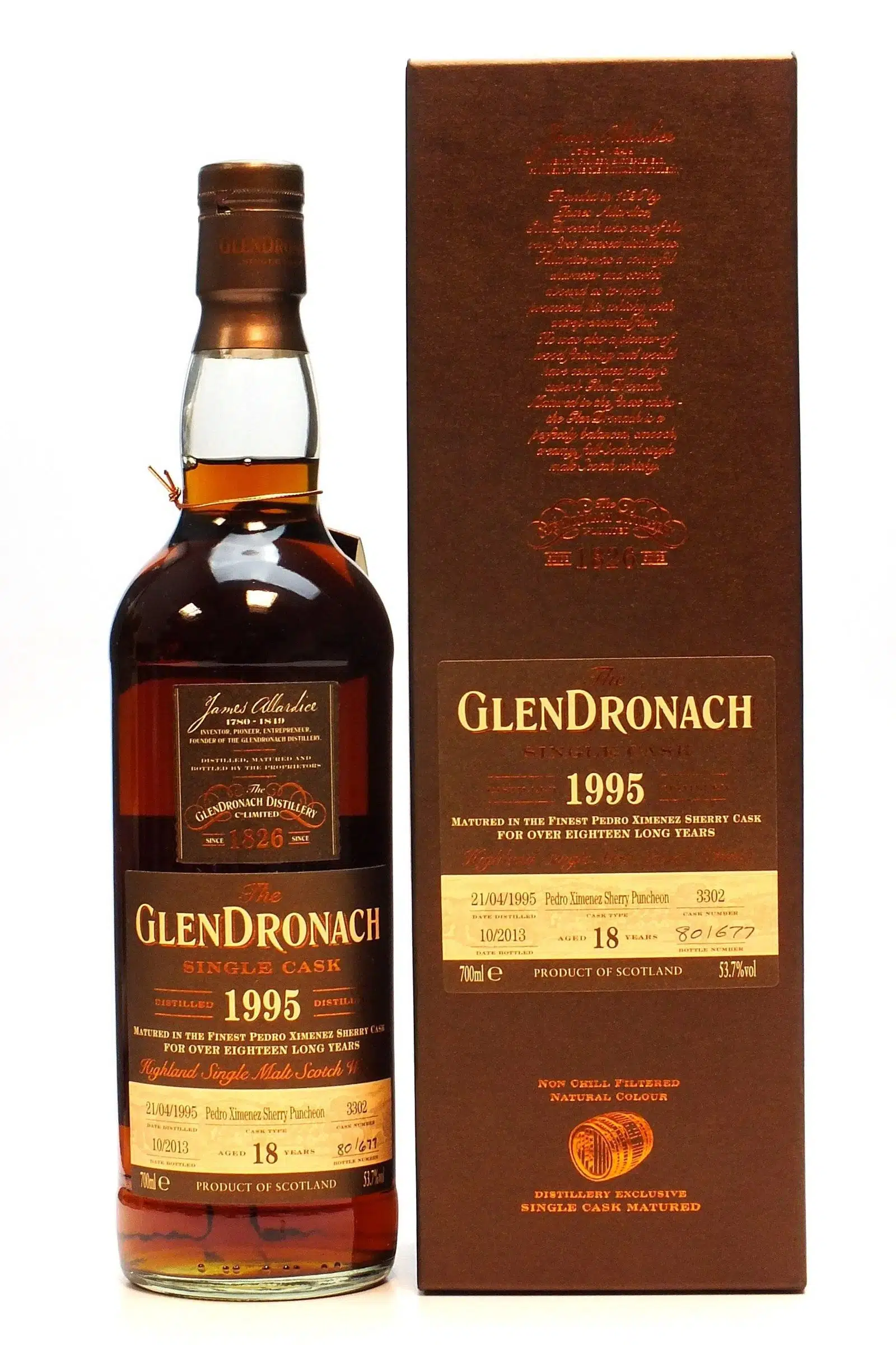Glendronach 18 Years Old 1995 Whisky | Just Whisky Auction