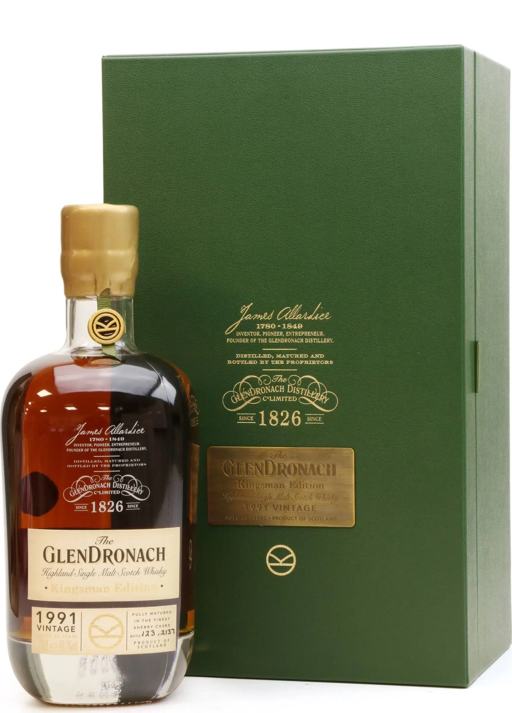 Glendronach 25 Years Old 1991 Whisky | Just Whisky Auction