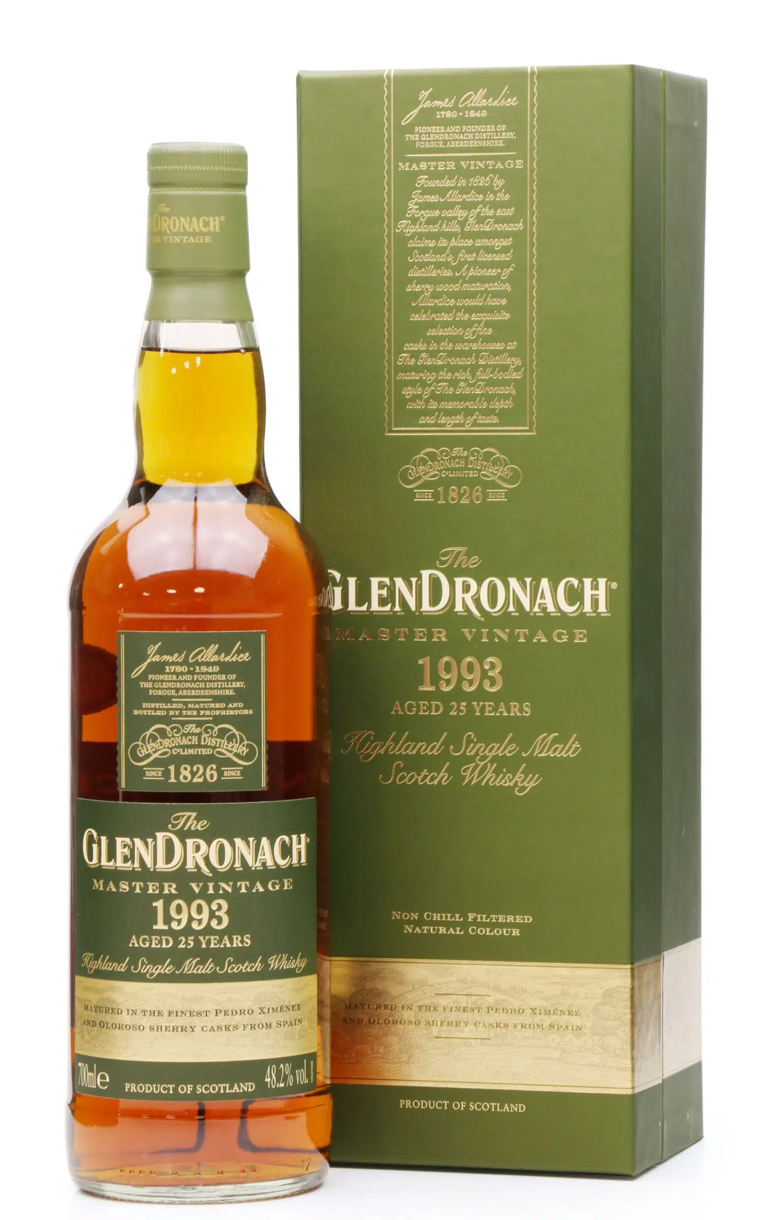 Glendronach 25 Years Old 1993 Whisky | Just Whisky Auction