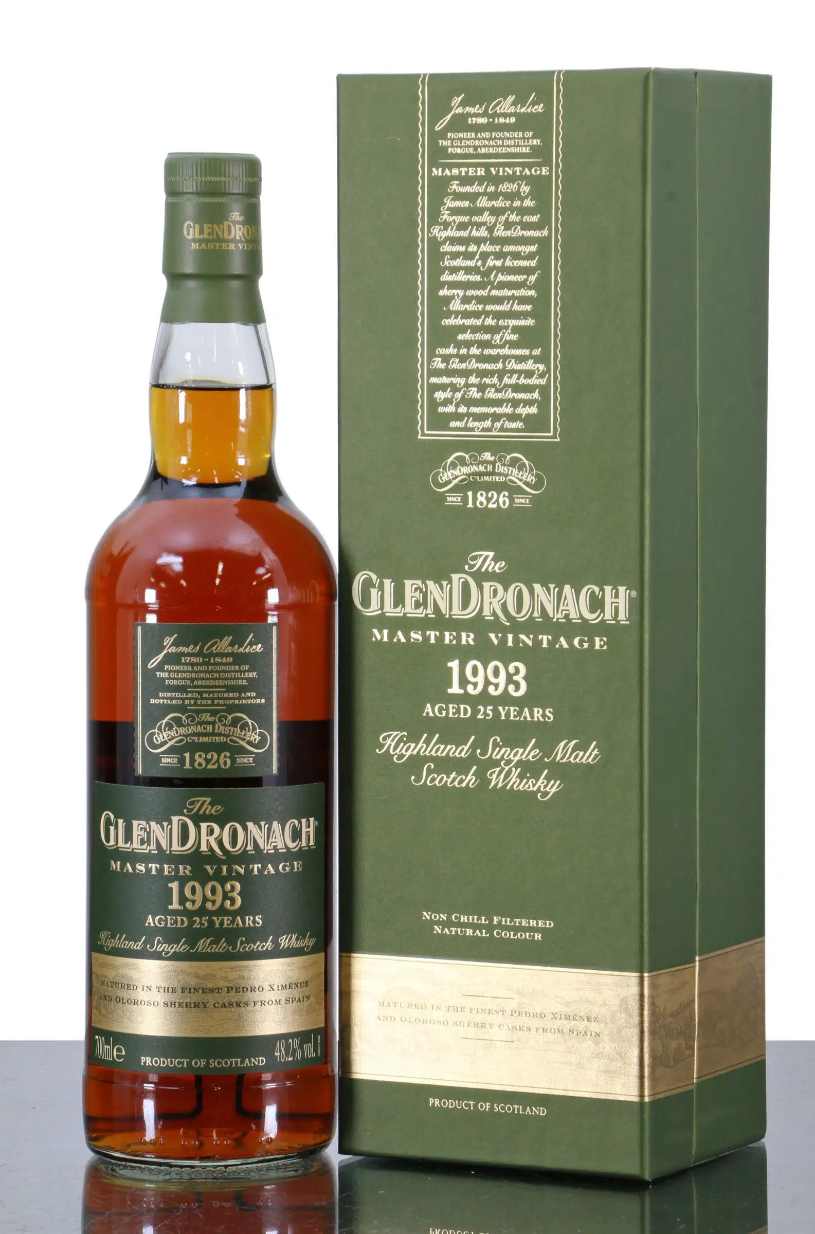 Glendronach 25 Years Old 1993 Whisky | Just Whisky Auction