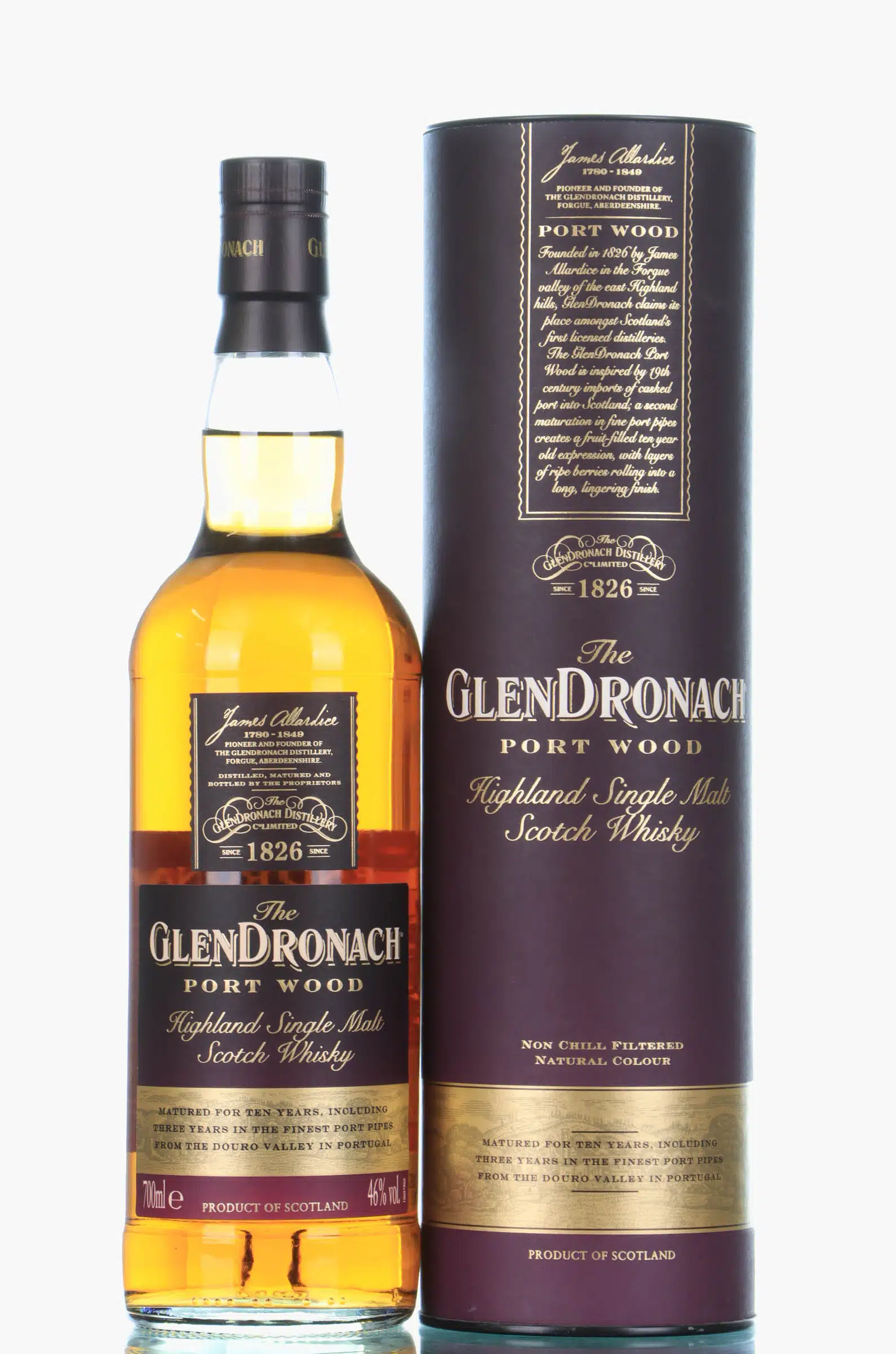 Glendronach Port Wood Whisky | Just Whisky Auction