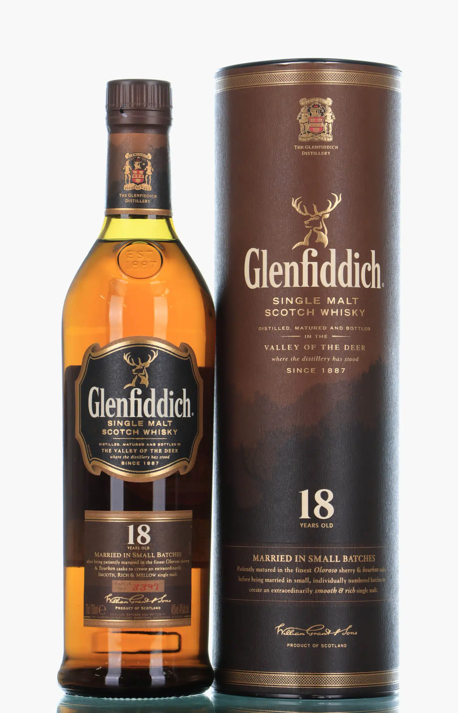 Glenfiddich 18 Years Old Whisky | Just Whisky Auction