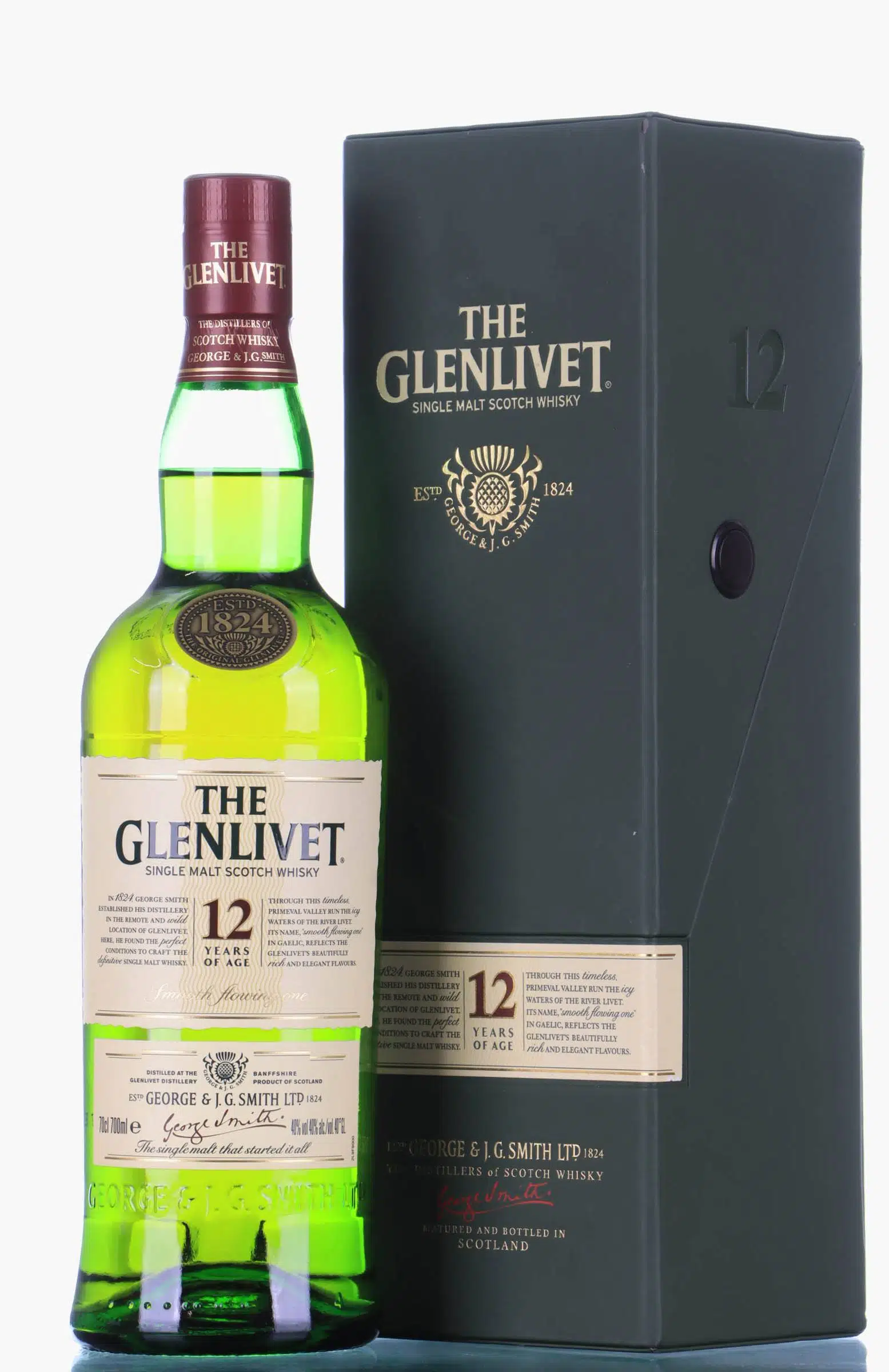 Glenlivet 12 Years Old Whisky | Just Whisky Auction