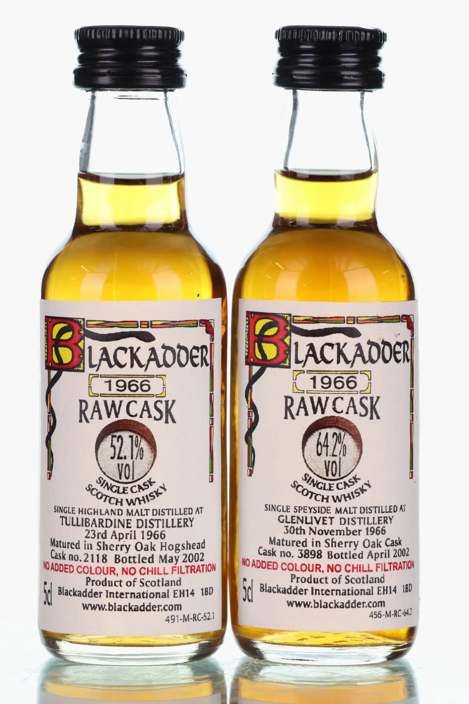 Glenlivet 35 & Tullibardine 36 Years Old 1966 Whisky | Just Whisky Auction