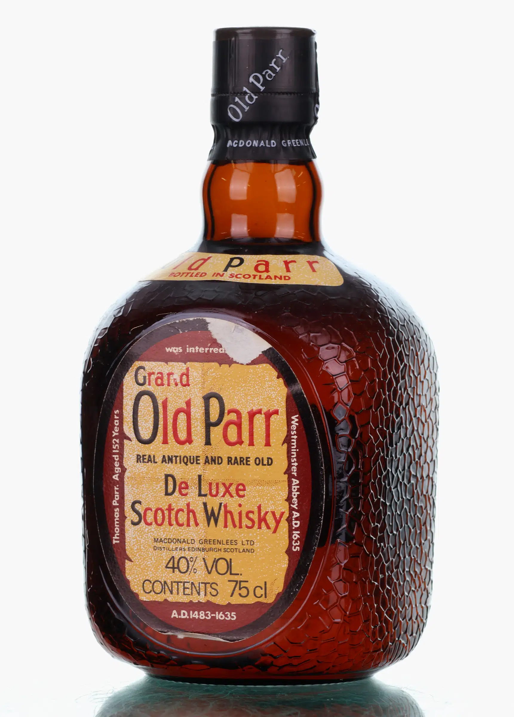 Grand Old Parr De Luxe Whisky | Just Whisky Auction