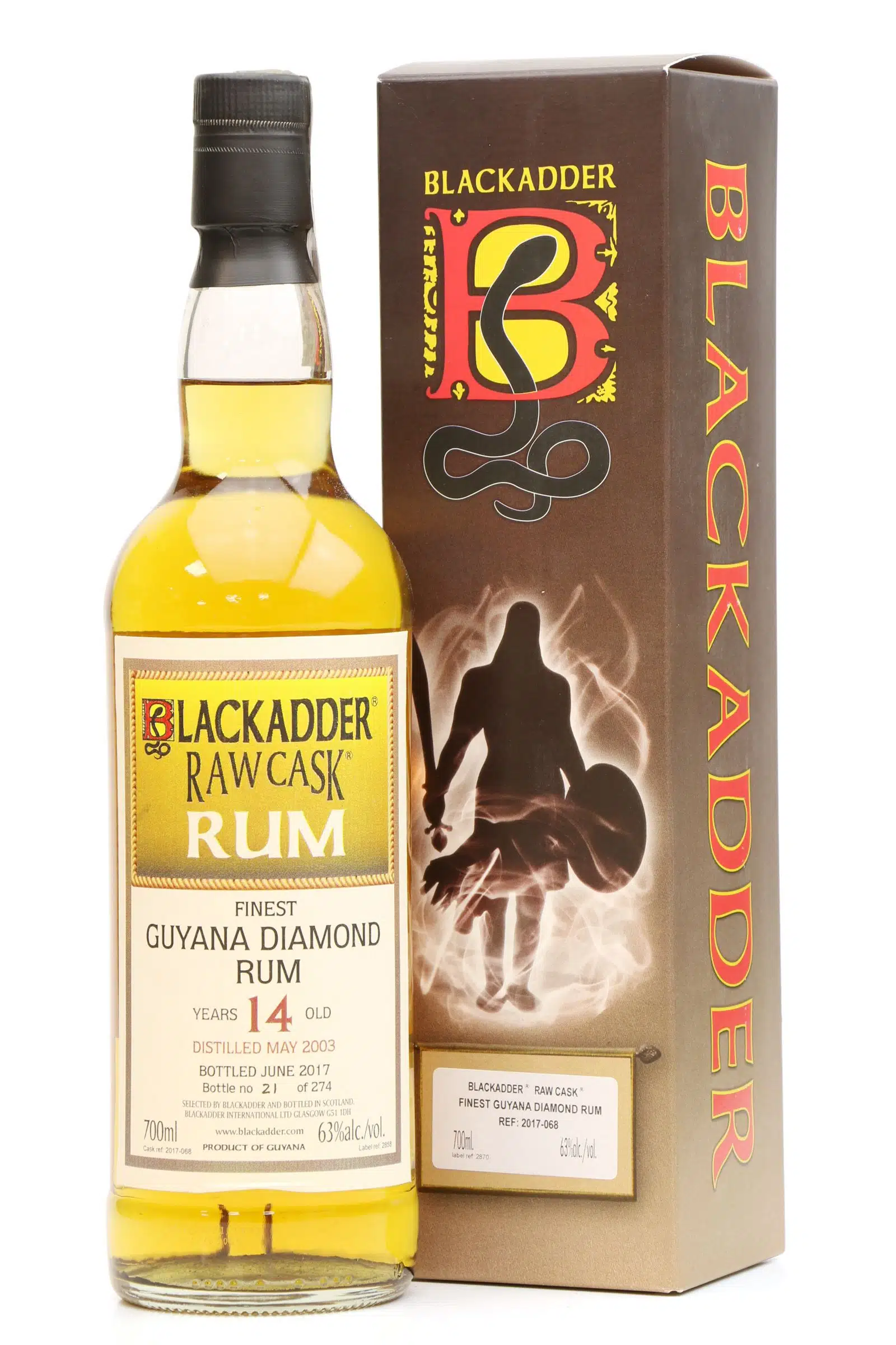 Guyana Diamond Rum 14 Years Old Whisky | Just Whisky Auction