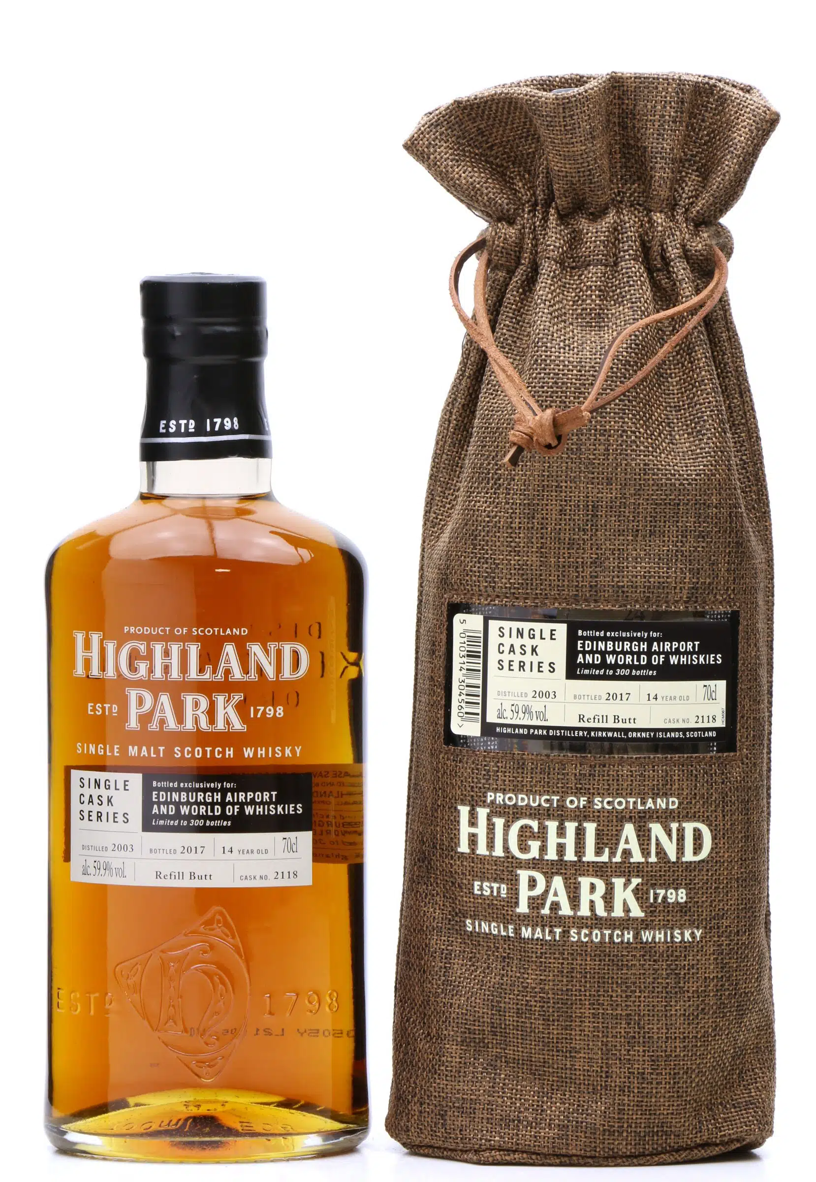 Highland Park 14 Years Old 2003 Single Cask Whisky | Just Whisky Auction