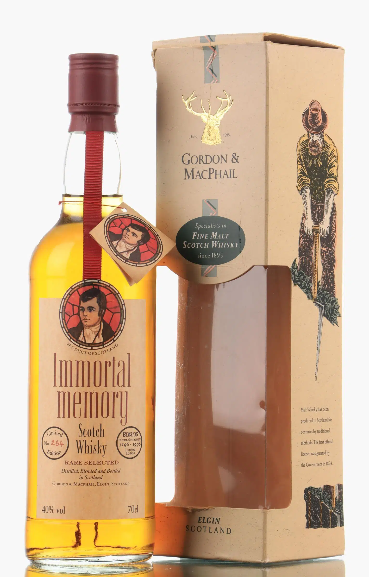 Immortal Memory Burns Bicentenary Whisky | Just Whisky Auction