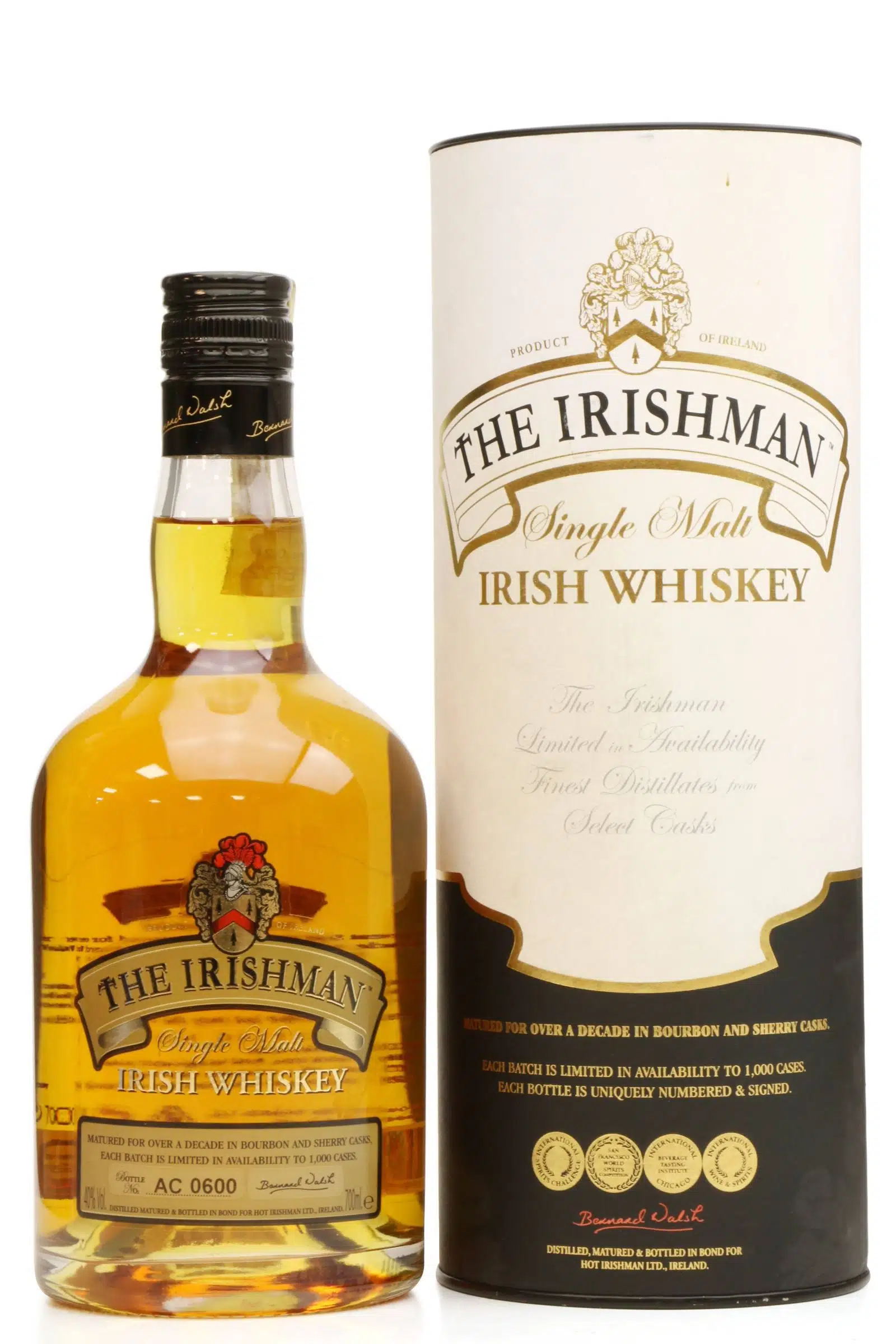 Irishman 10 Years Old Single Malt Whisky | Just Whisky Auction